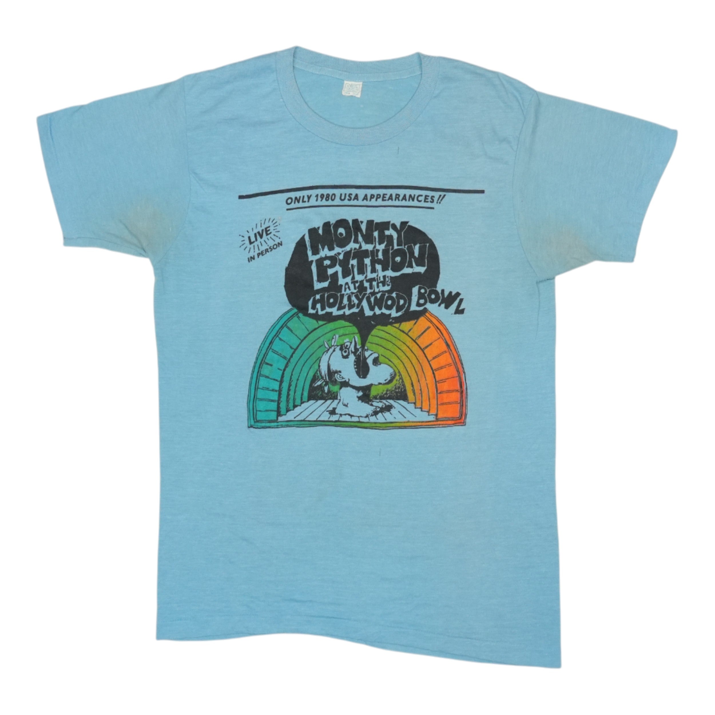 1980 Monty Python Hollywood Bowl Live Shirt | WyCo Vintage