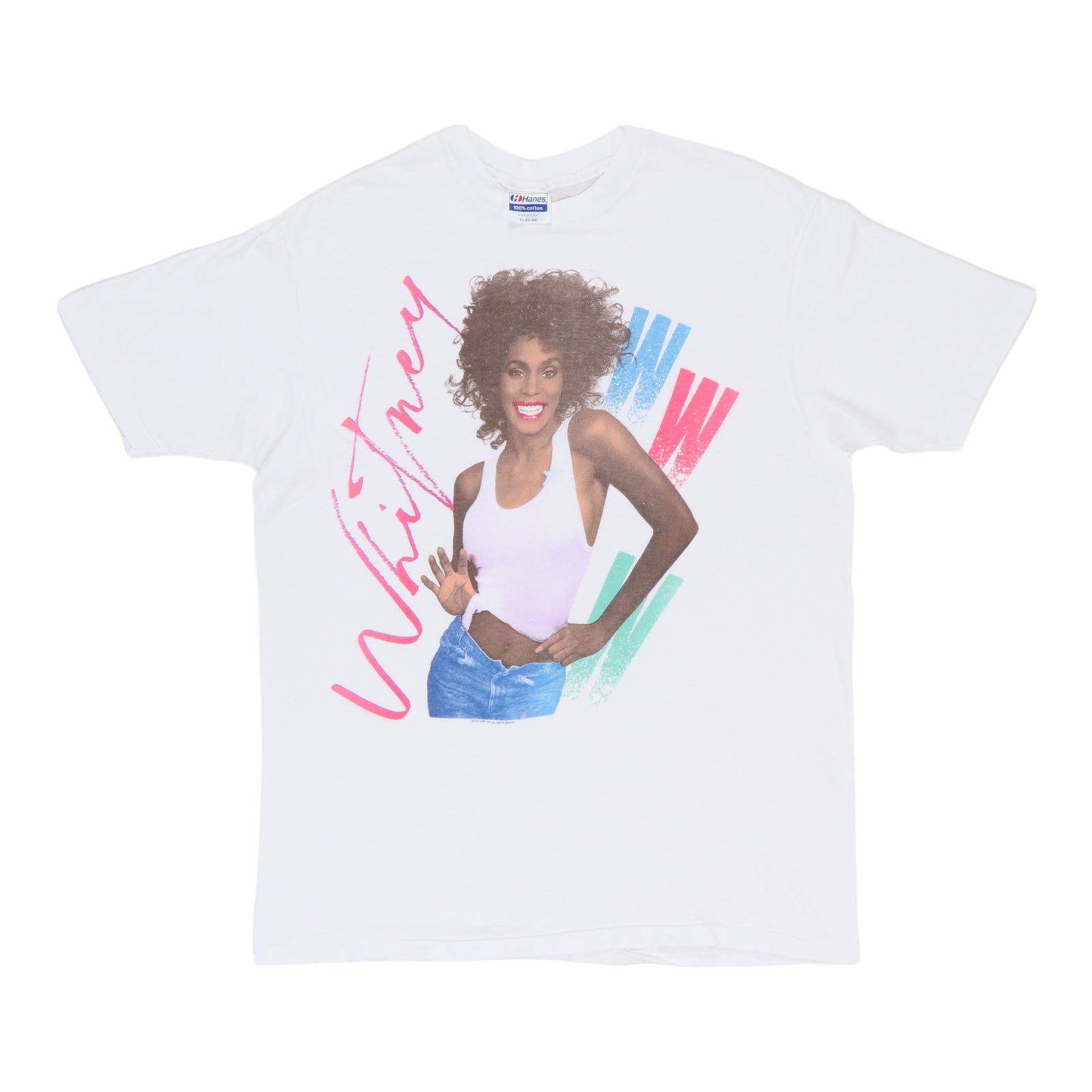 1987 Whitney Houston Shirt – WyCo Vintage