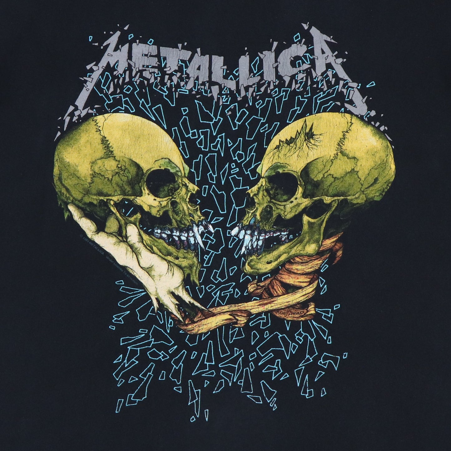 1991 Metallica Sad But True Shirt Wyco Vintage