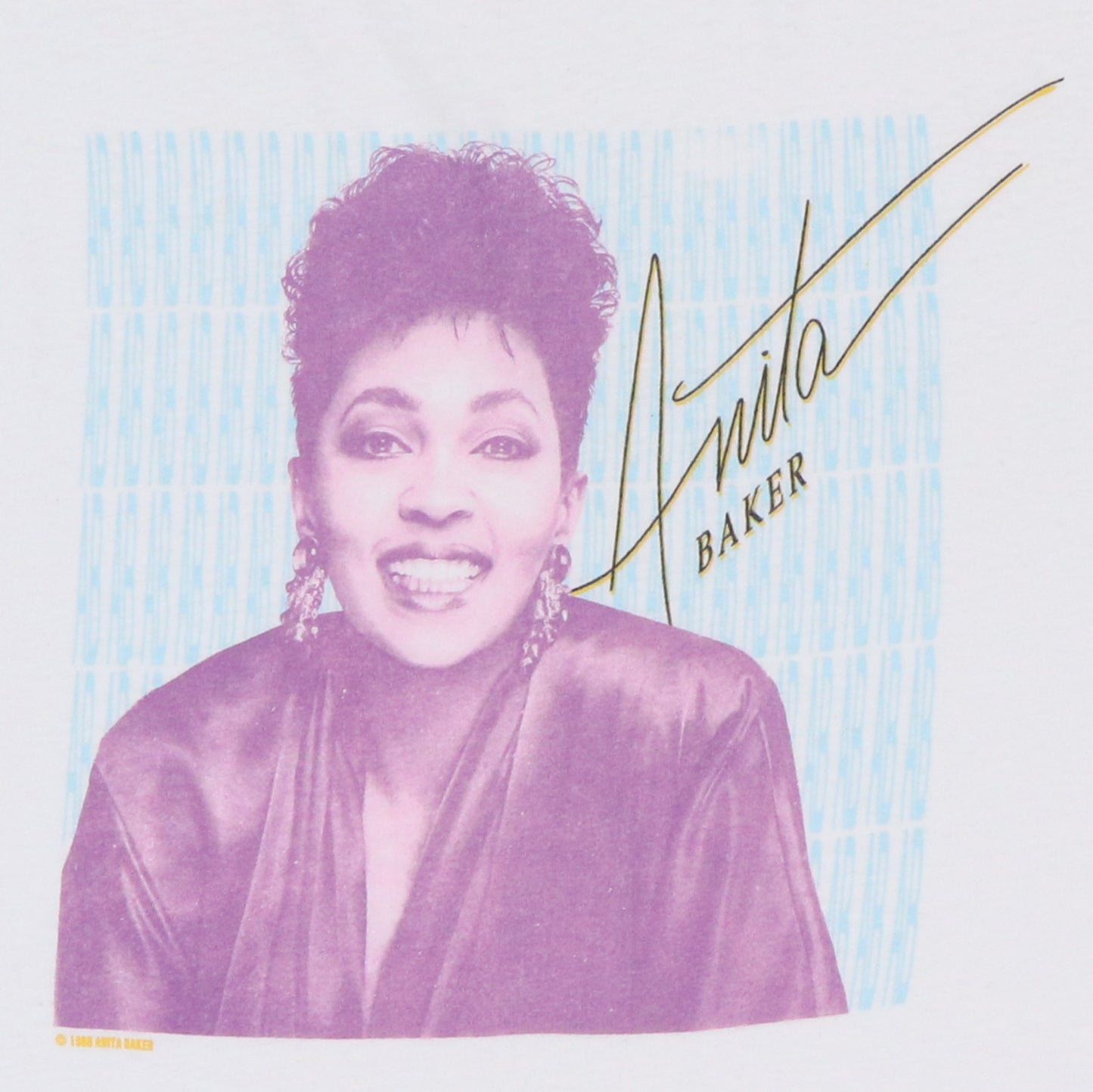 1988 Anita Baker Shirt Wyco Vintage