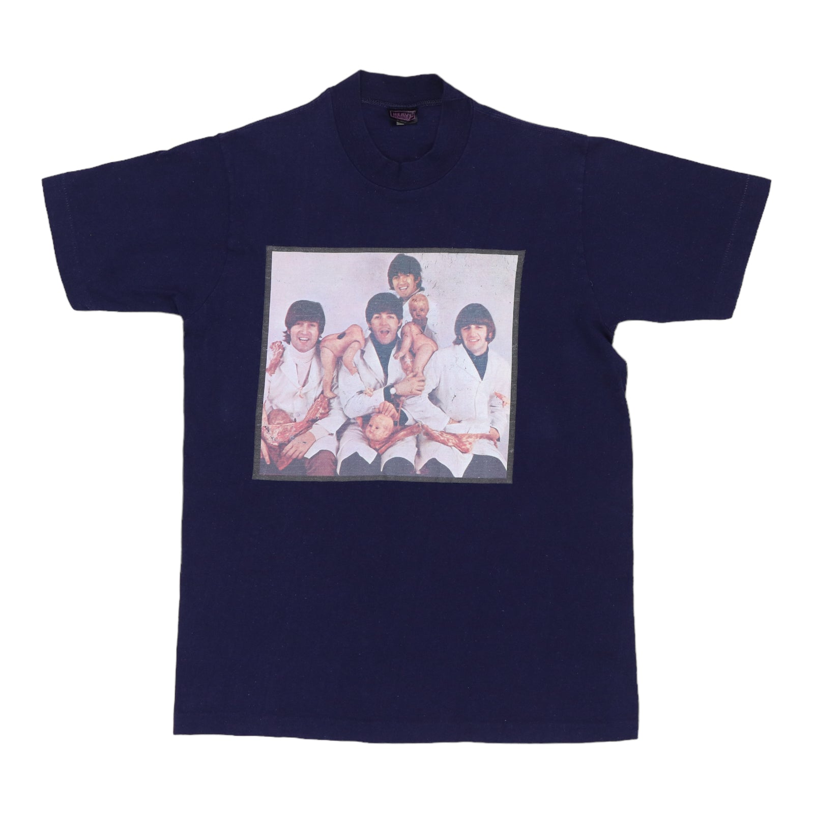 Original vintage 1970s Beatles Butcher Album Cover Shirt | WyCo Vintage