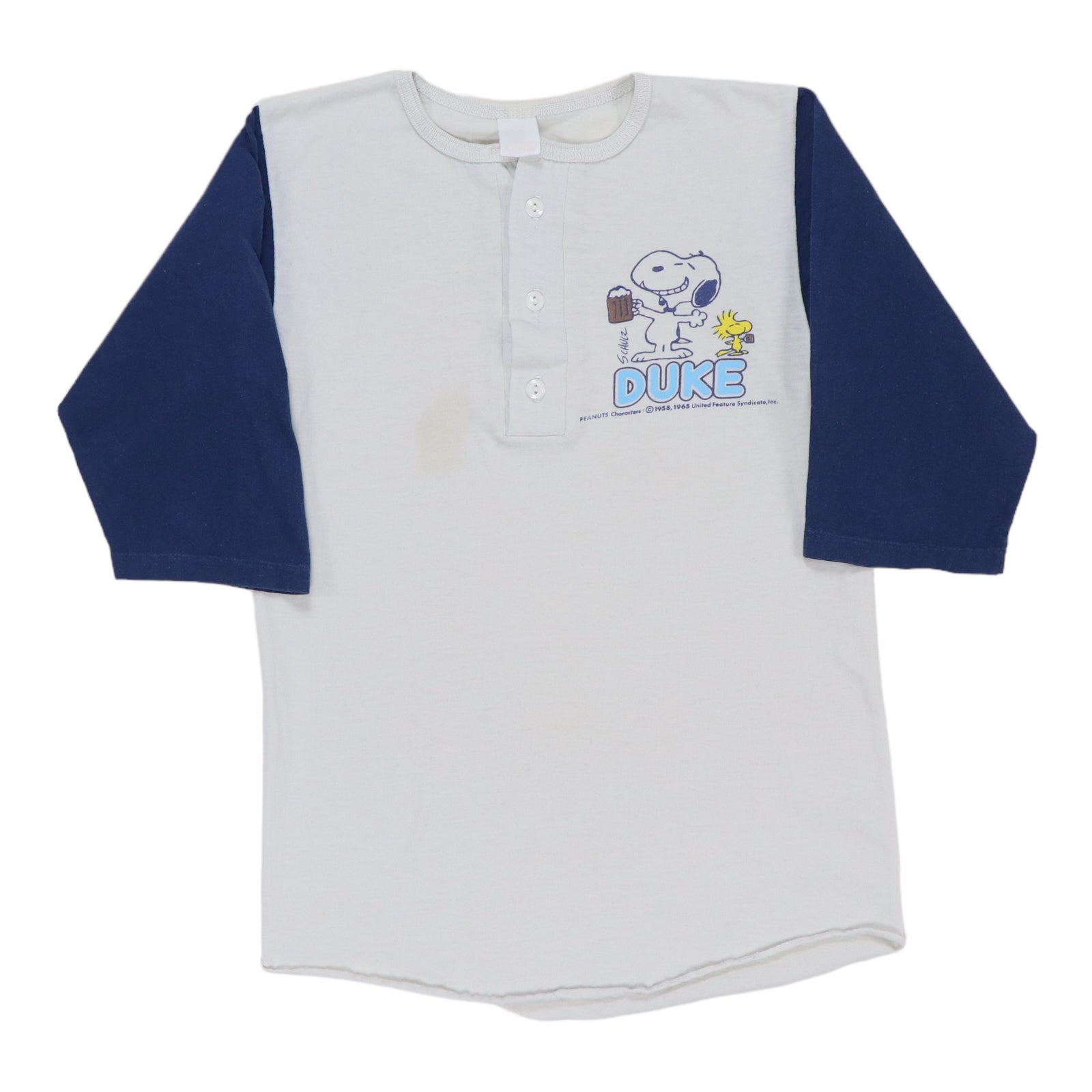 1970s Peanuts Snoopy Duke Shirt – WyCo Vintage
