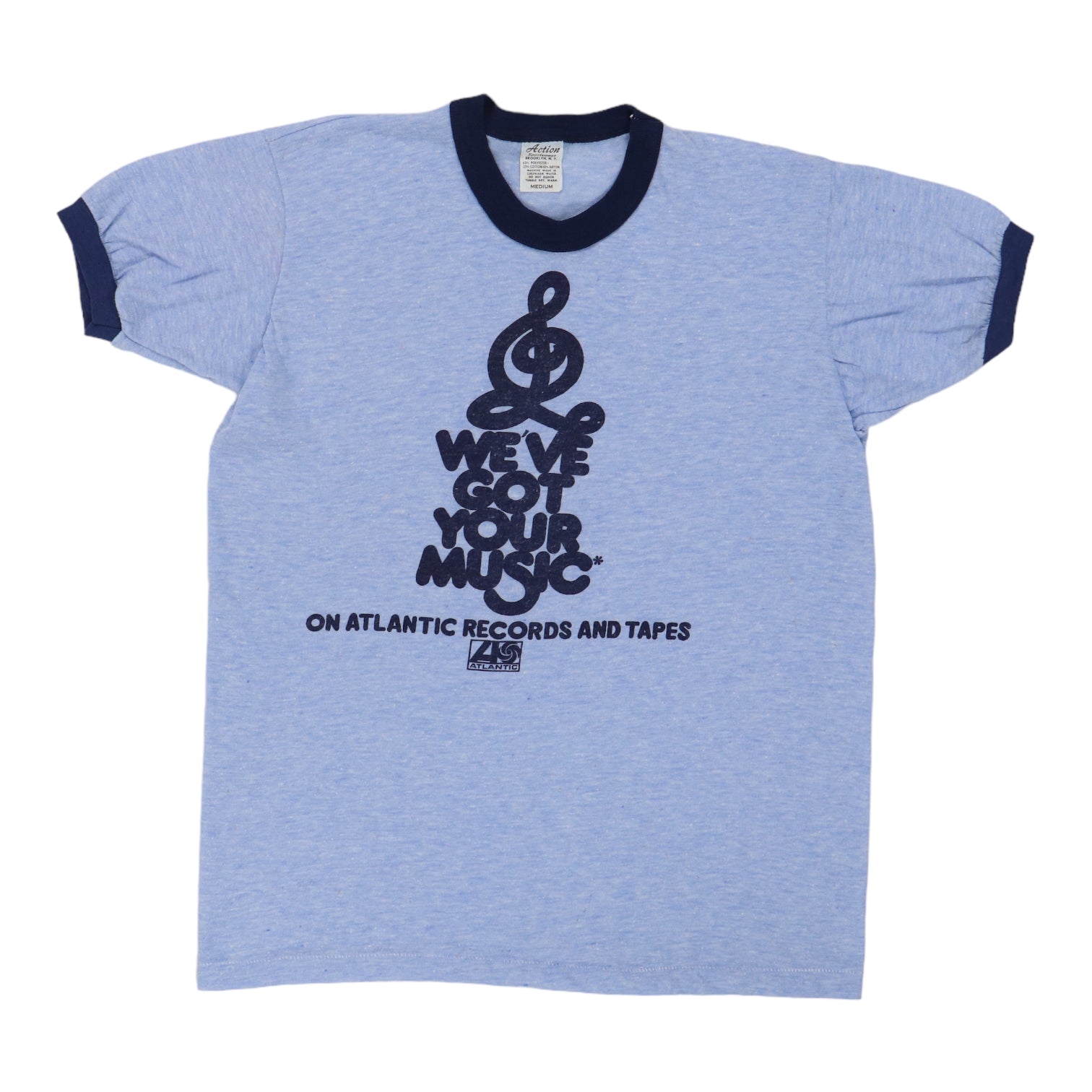 1970s We've Got Your Music Atlantic Records Shirt | Authentic Vinta ...