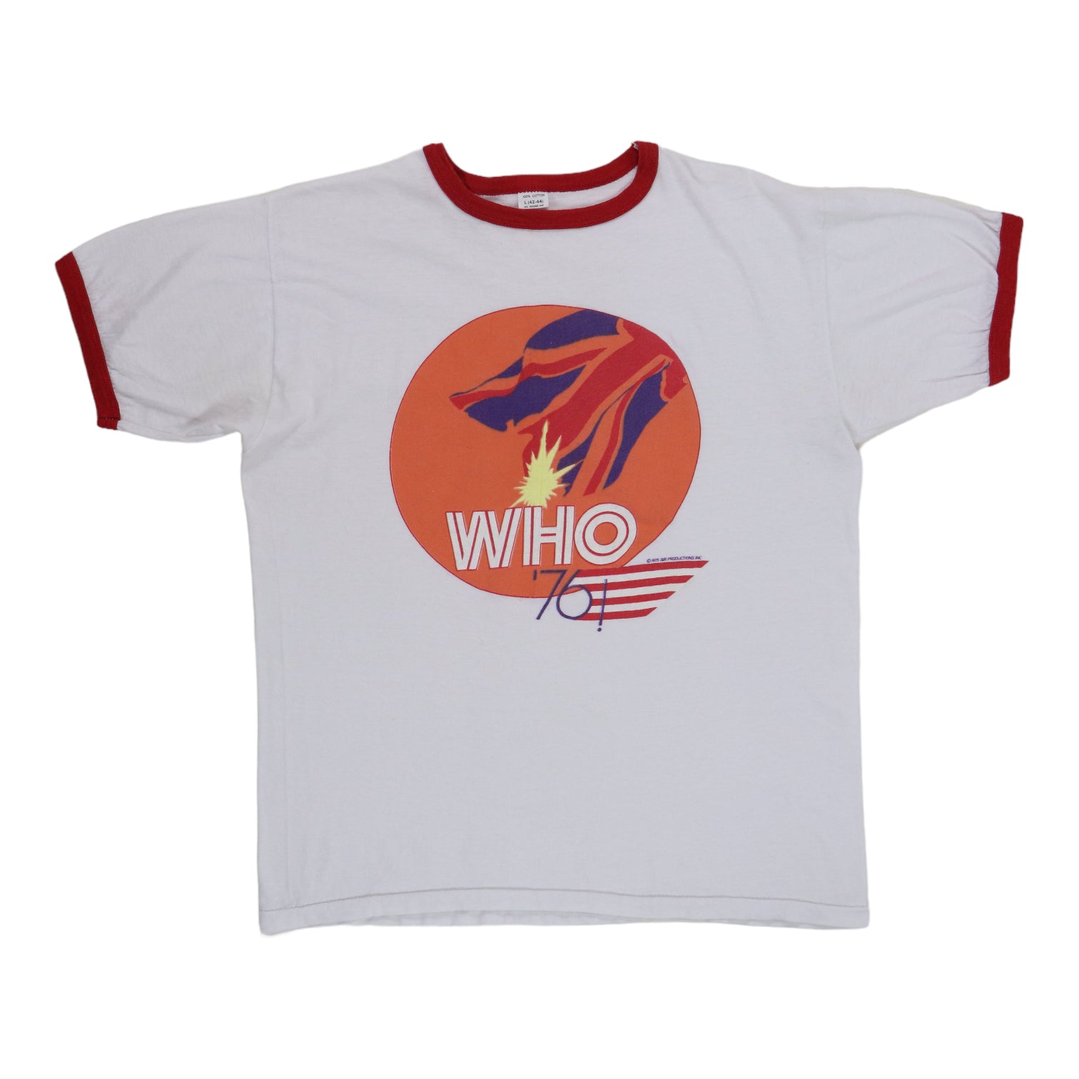 1976 The Who Shirt | Authentic Vintage Tee – WyCo Vintage