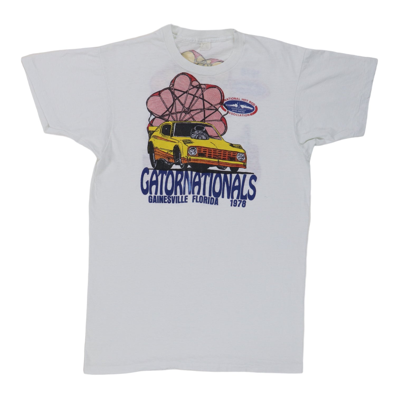 1978 Gator Nationals NHRA Shirt | Authentic Vintage Tee – WyCo Vintage
