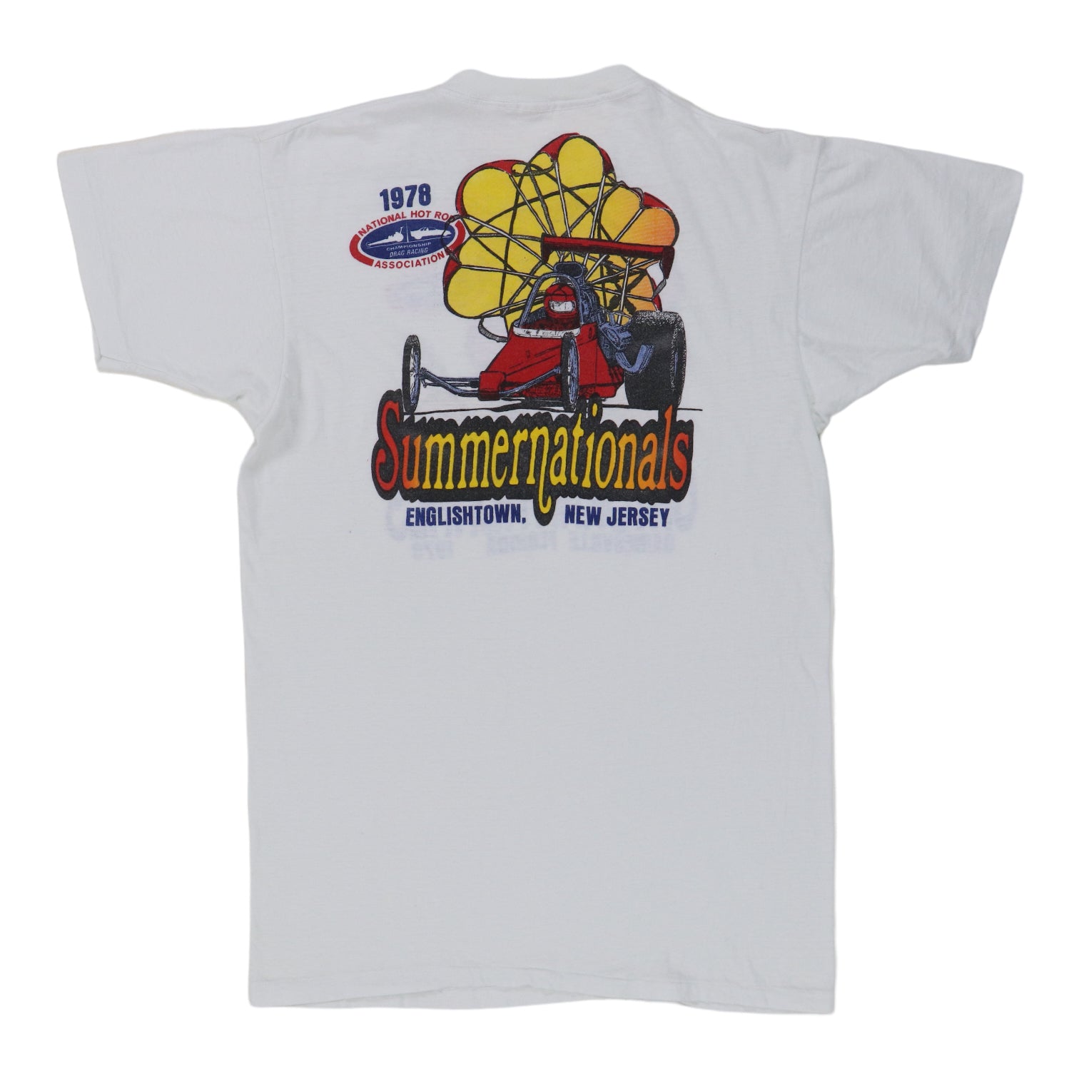 Original vintage 1978 Gator Nationals NHRA Shirt | WyCo Vintage