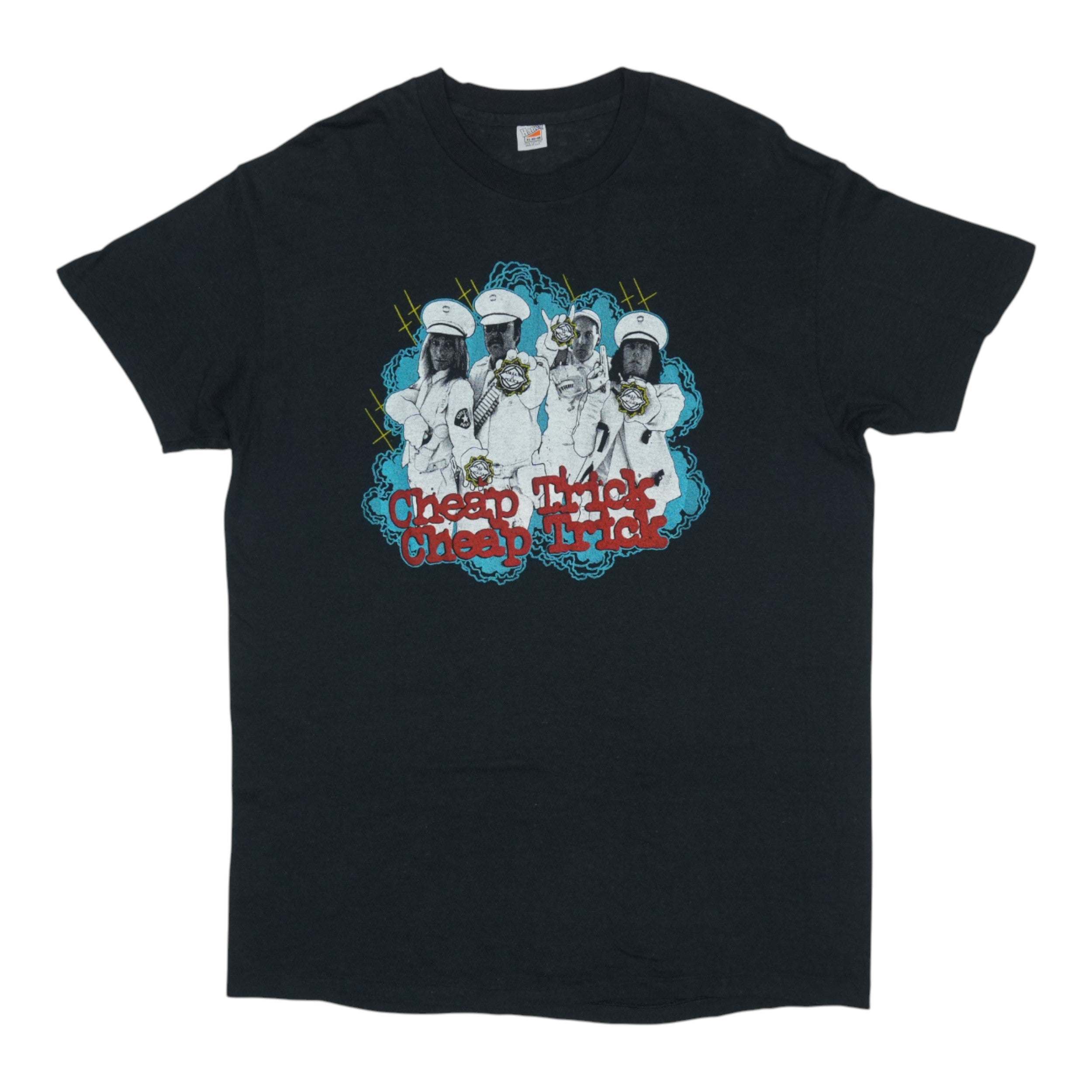1979 Cheap Trick Dream Police Shirt | Authentic Vintage T-Shirt – WyCo ...