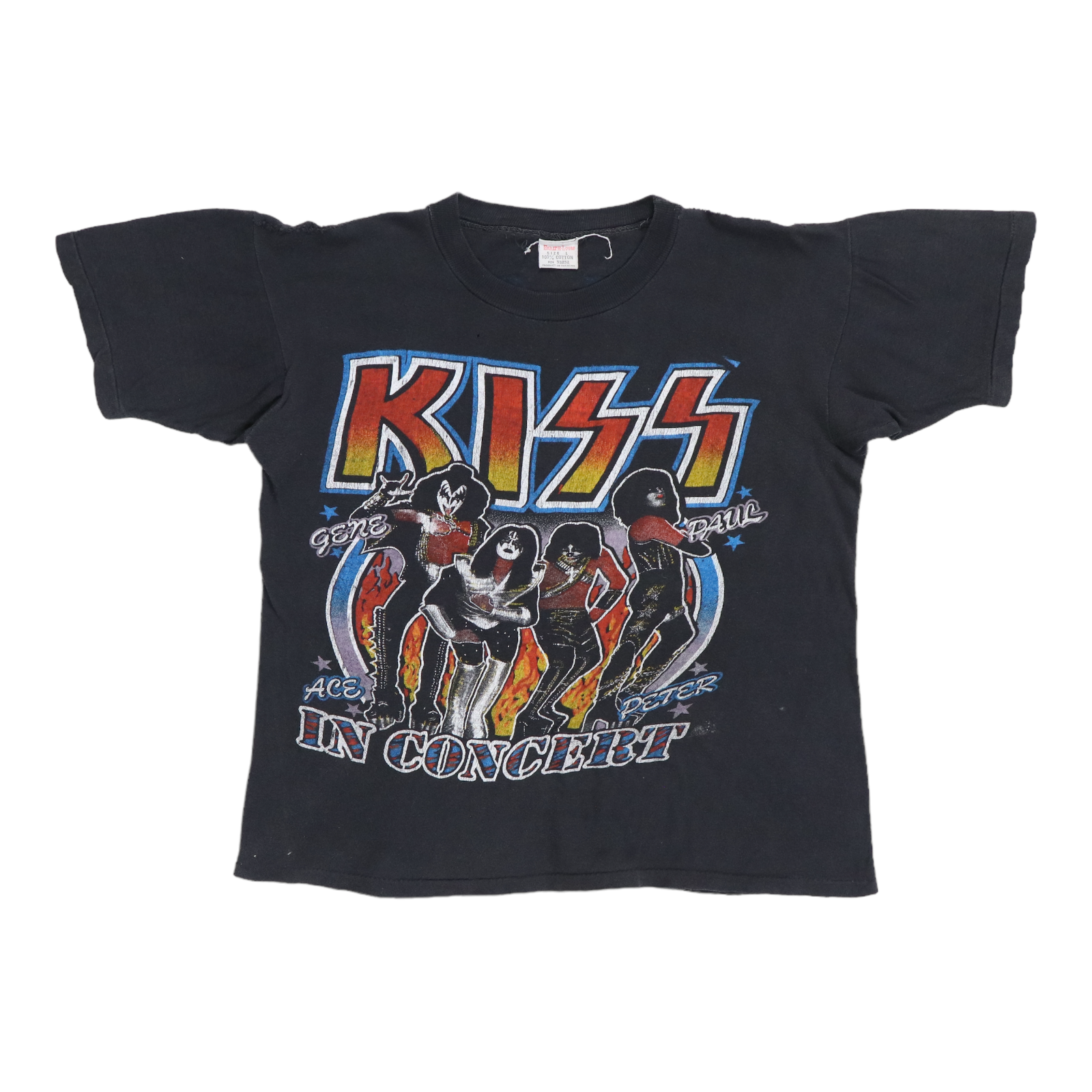 1979 Kiss In Concert Shirt | Authentic Vintage Tee – WyCo Vintage