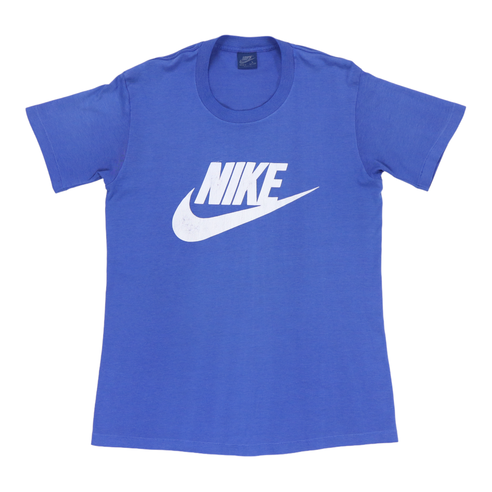 Vintage 1980s Nike Blue Tag Shirt – WyCo Vintage