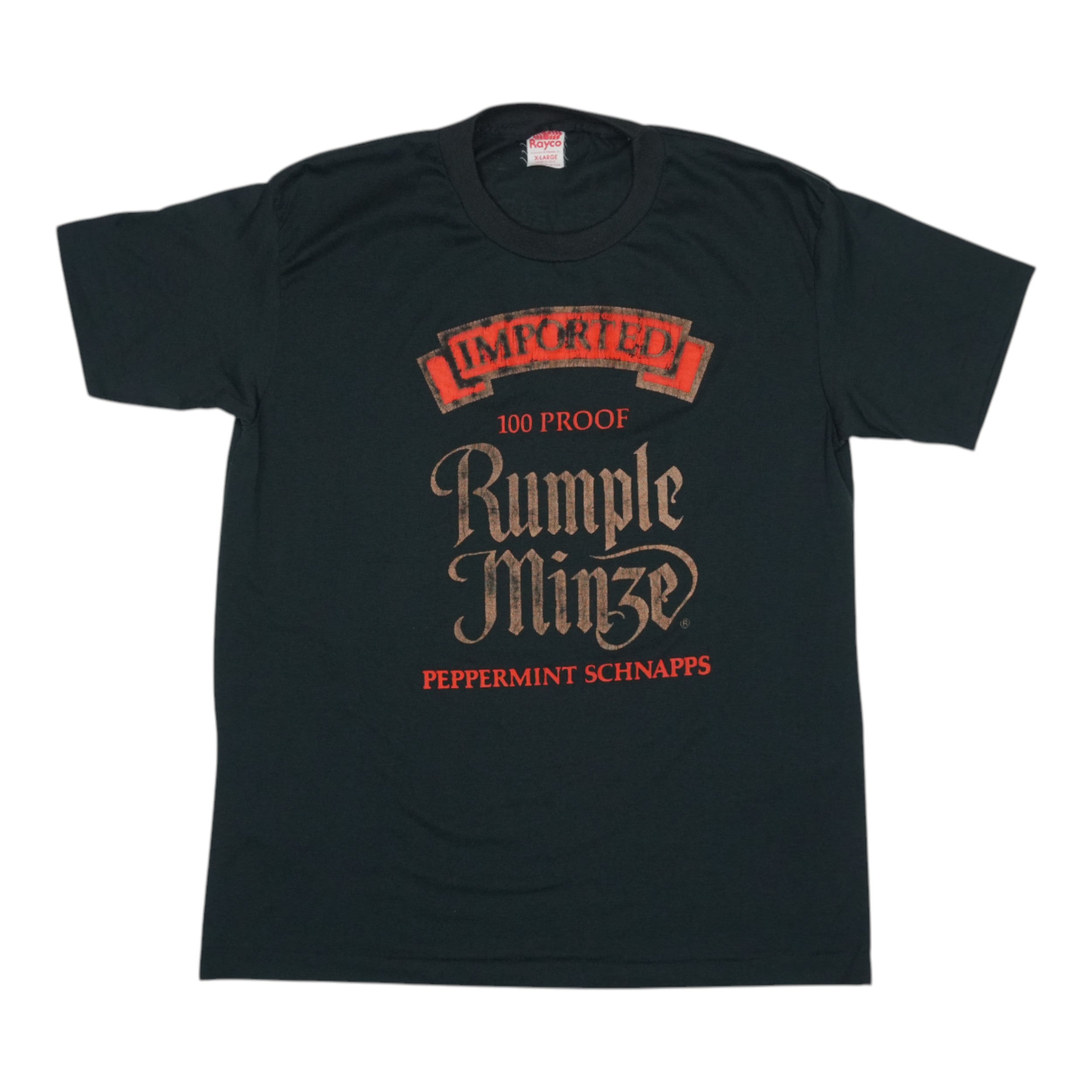 Vintage 1980s Rumple Minze Schnapps Shirt Shirt | WyCo Vintage
