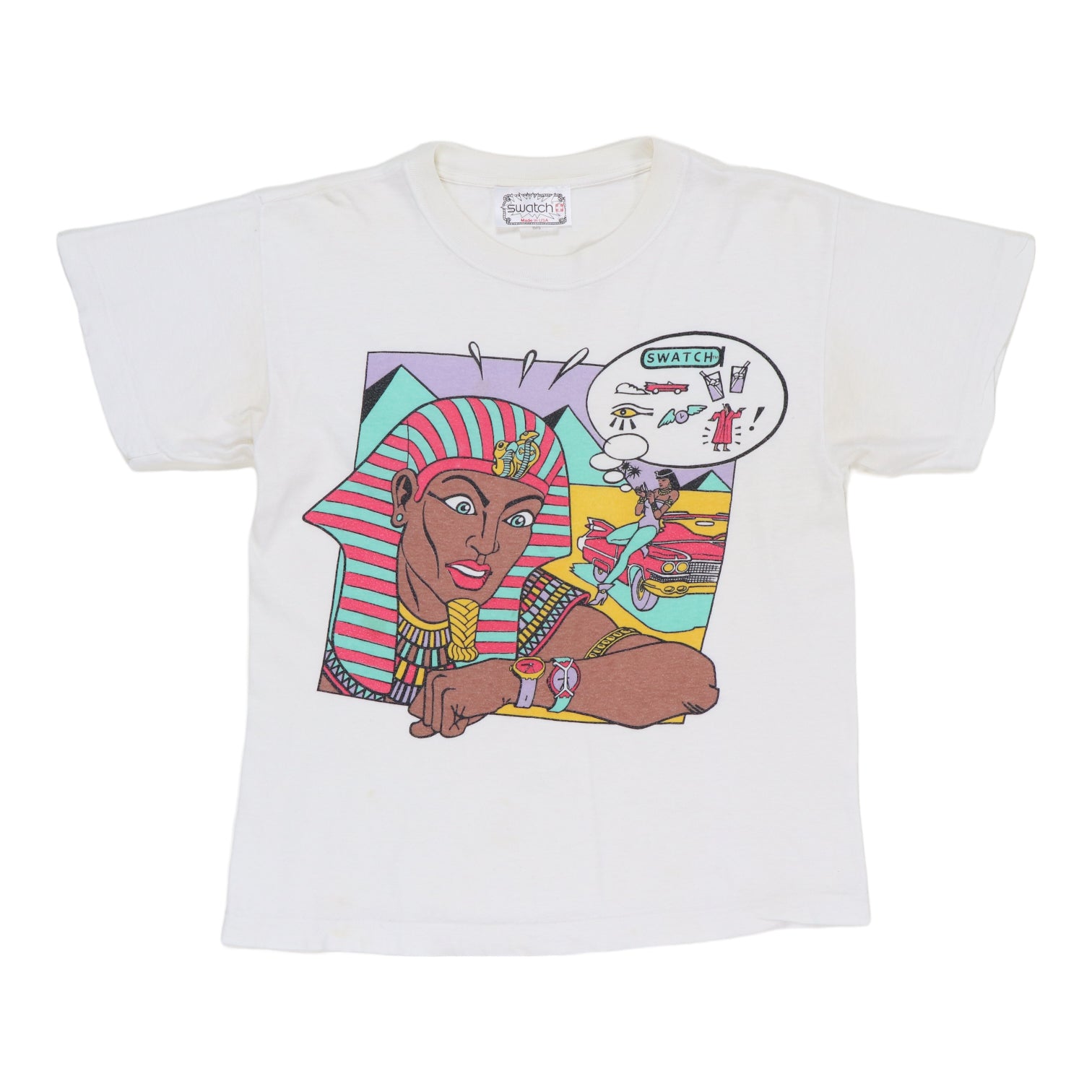 1980s Swatch Egyptian Osiris Shirt – WyCo Vintage