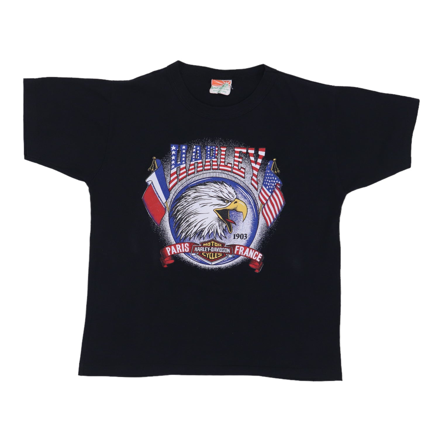 1980s Harley Davidson RCB Motorcycles Shirt – WyCo Vintage