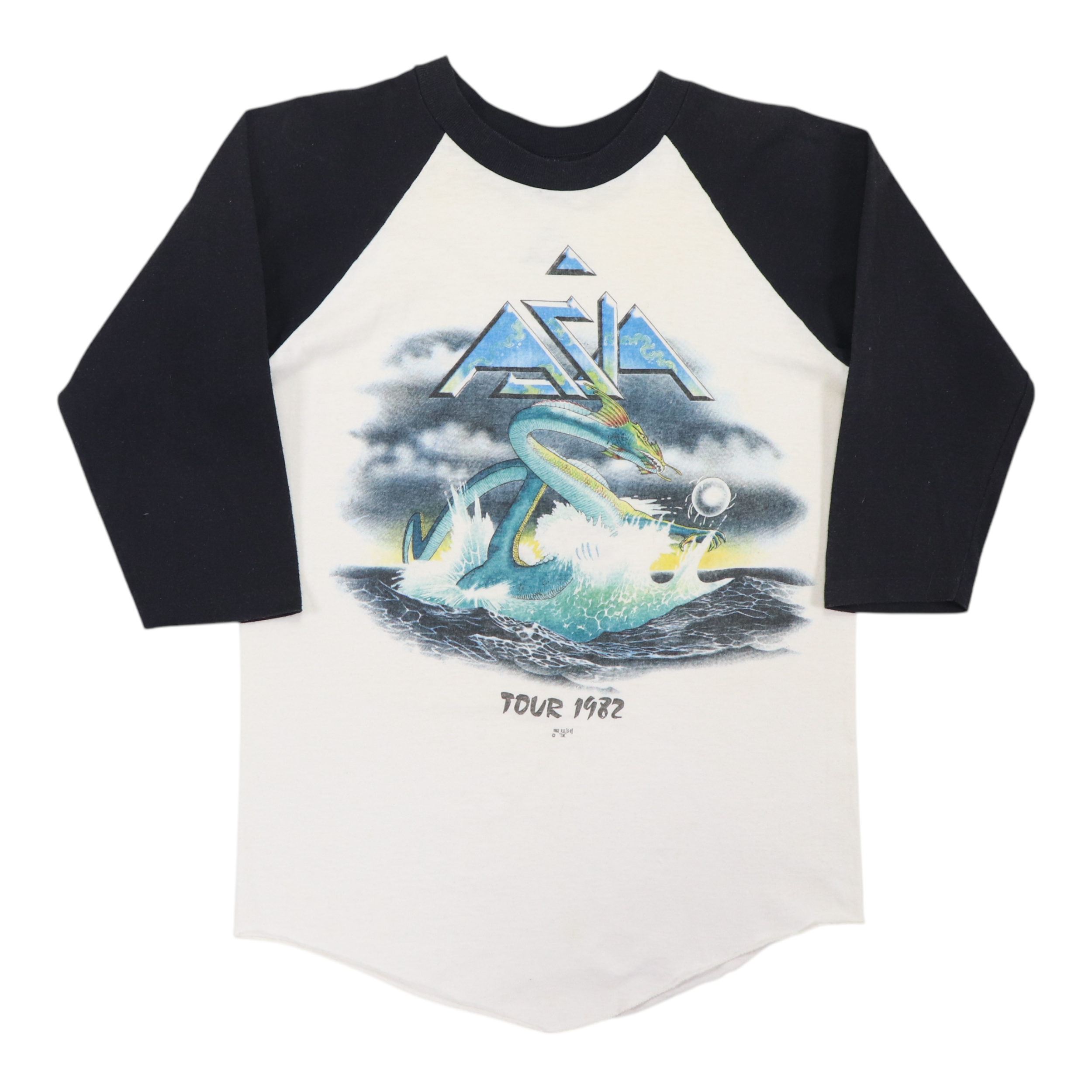 Vintage 1982 Asia Tour Jersey Shirt , WyCo Vintage Authentic Vintage Tees