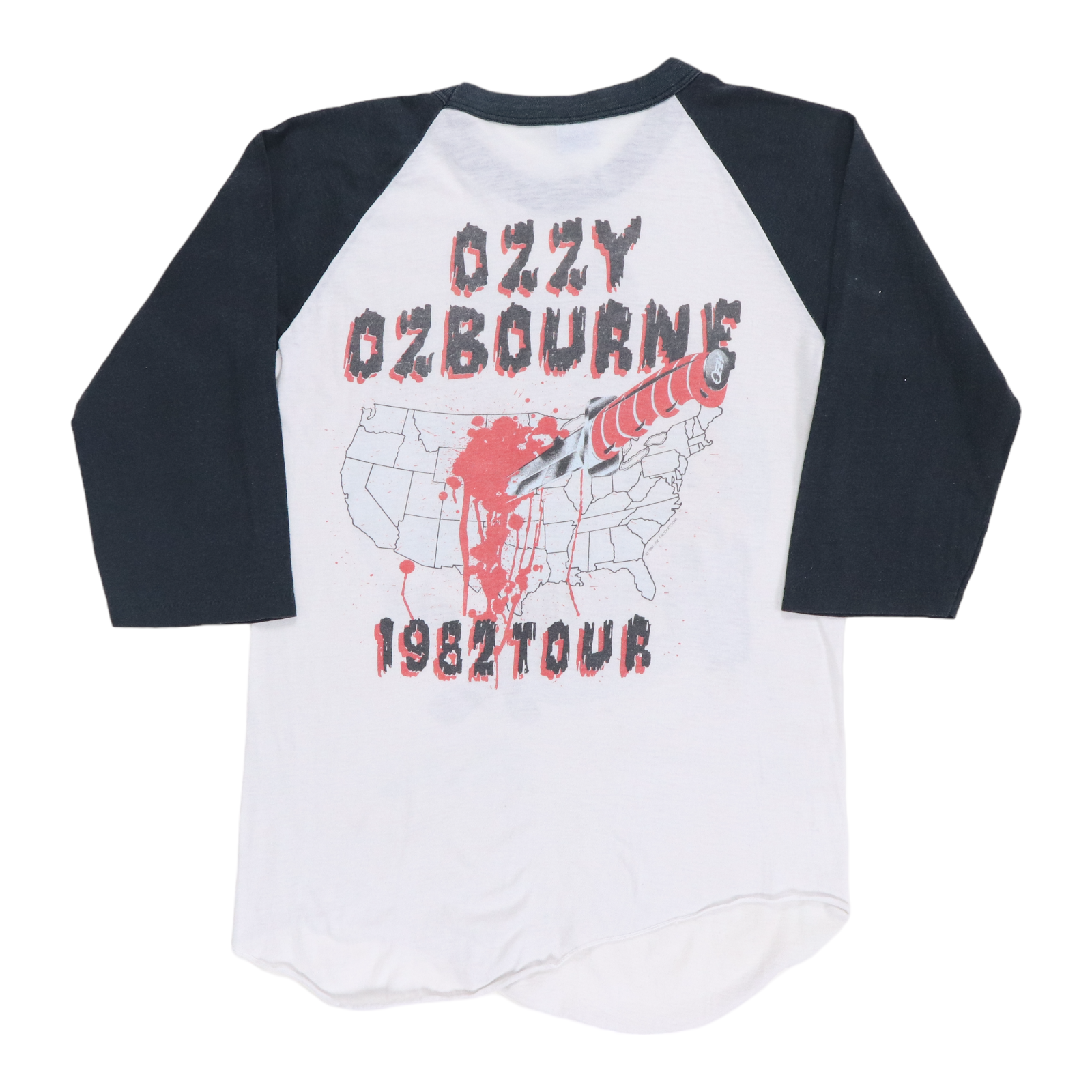 1982 Ozzy Osbourne Tour Jersey Shirt – WyCo Vintage