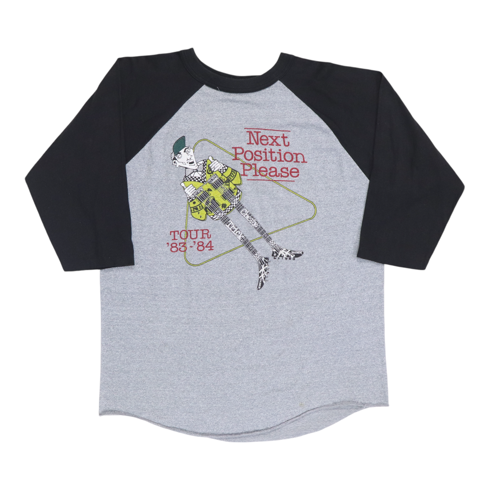Original vintage 1983 Cheap Trick Next Position Please Tour Jersey ...