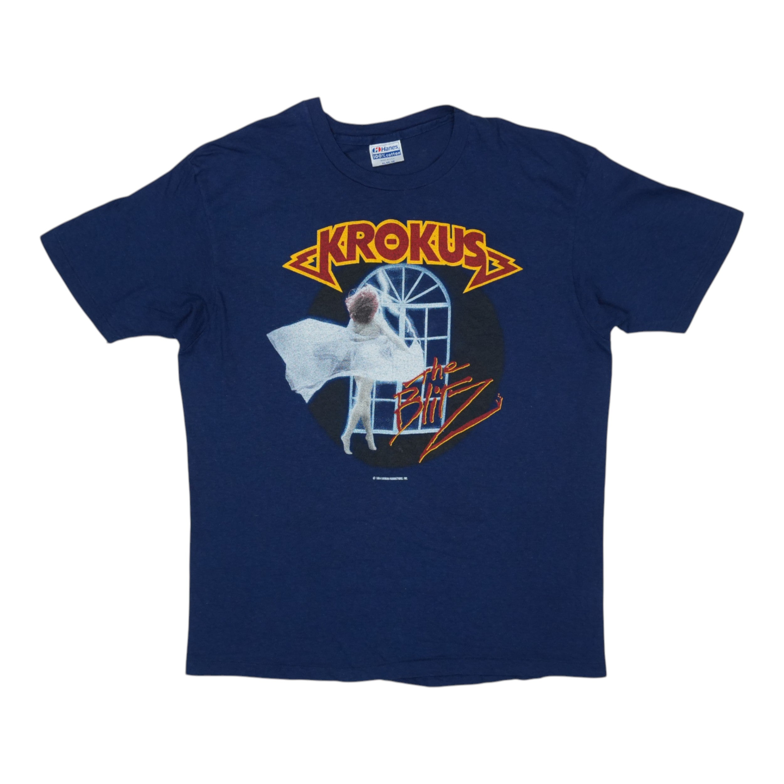 1984 Krokus The Biltz Tour Shirt | Vintage Shirt Collection 435 | WyCo ...