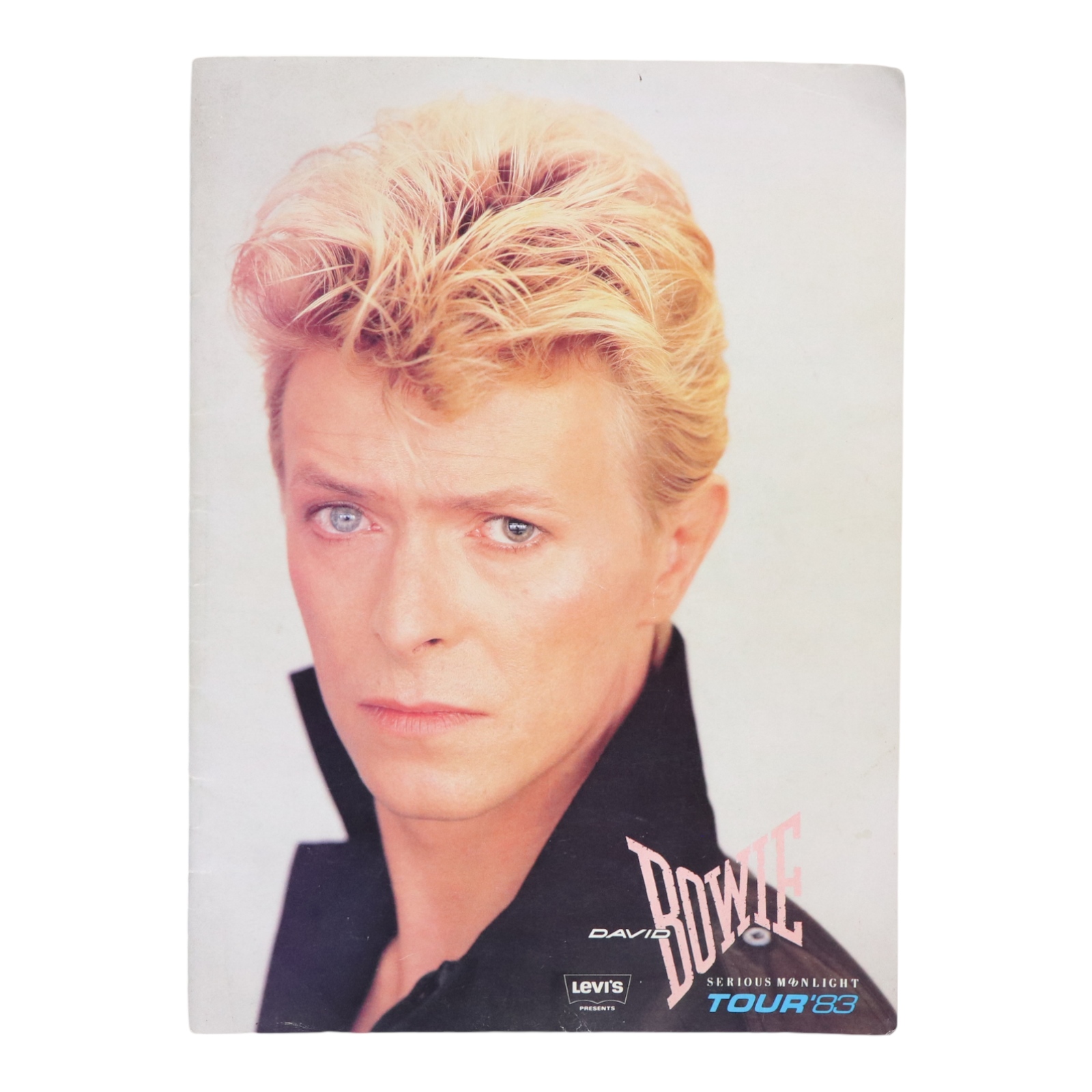 Original vintage 1984 David Bowie Serious Moonlight Tour Program | WyCo ...