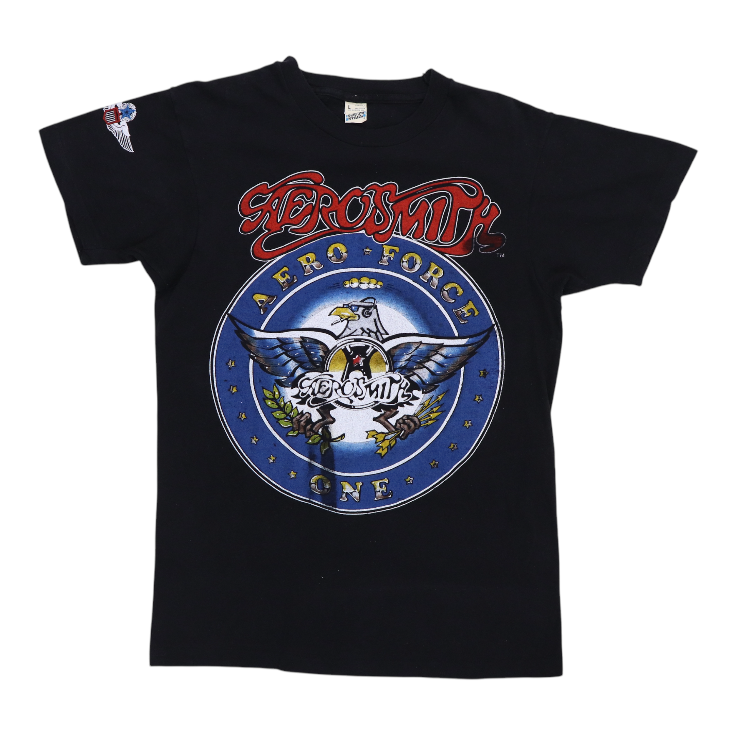 1986 Aerosmith Aero Force One Tour Shirt – WyCo Vintage