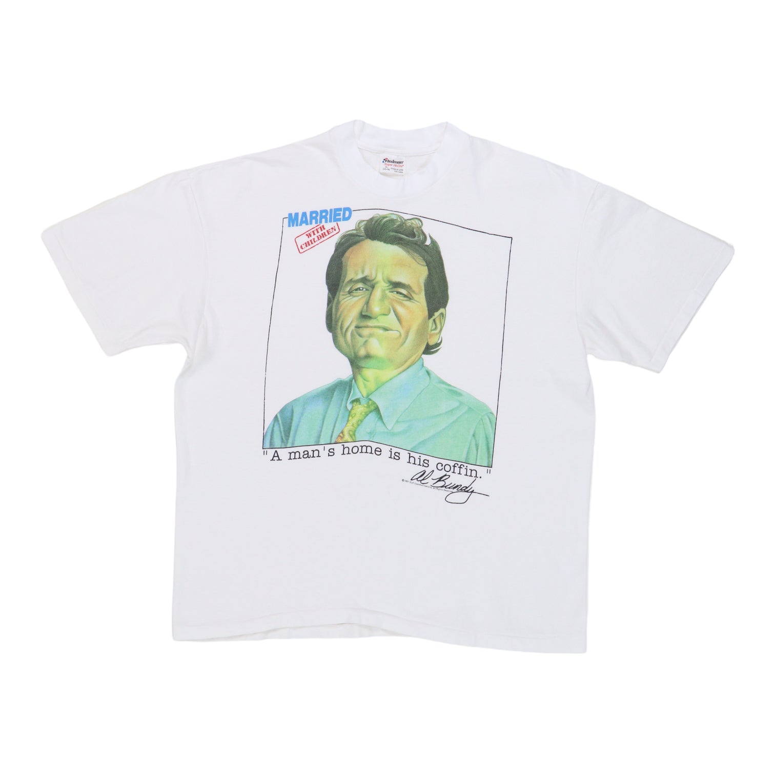 1987 Married With Children Al Bundy Shirt | Authentic Vintage Tee ...