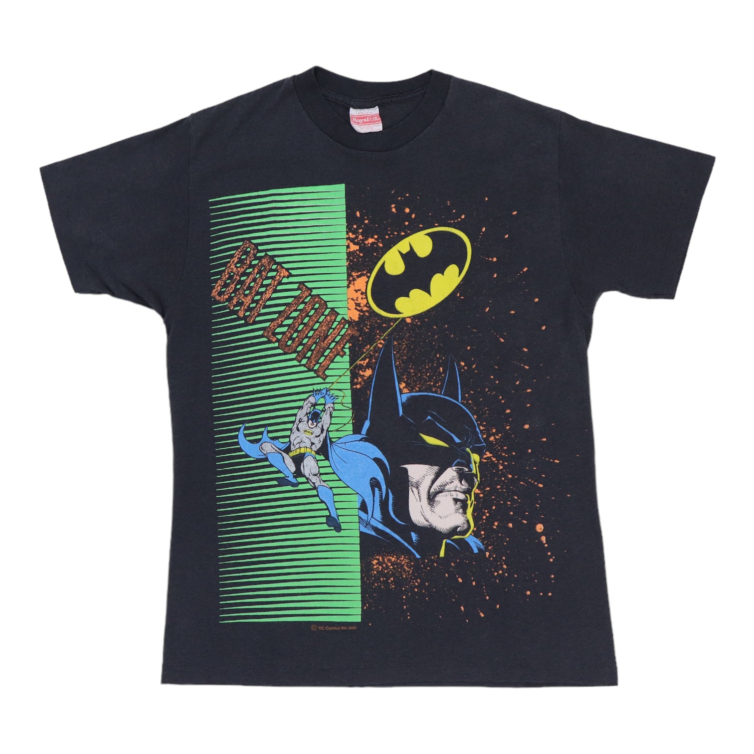 Original vintage 1988 Batman Bat Zone DC Comics Shirt | WyCo Vintage