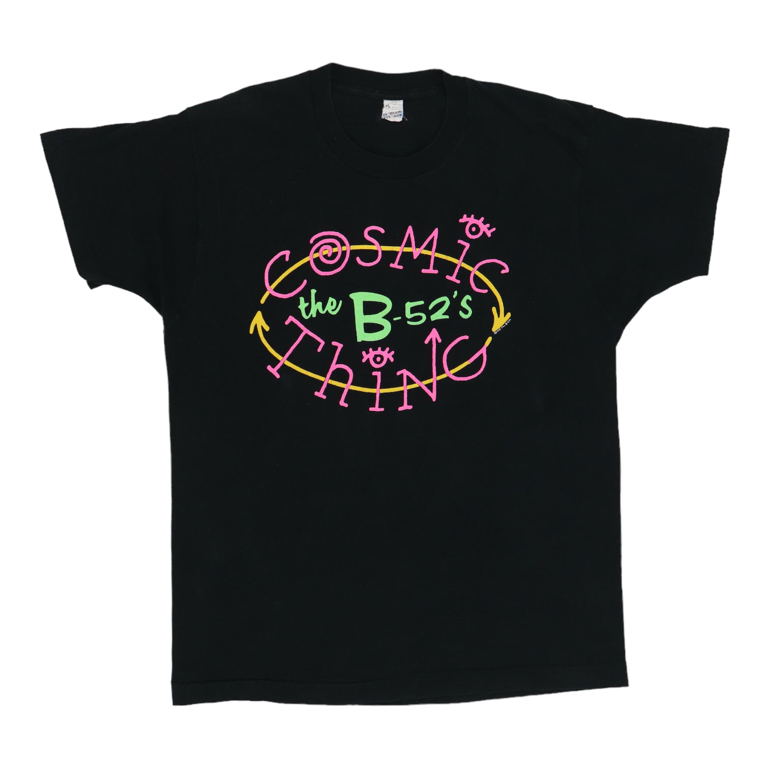 Original vintage 1989 B-52's Cosmic Thing Tour Shirt | WyCo Vintage
