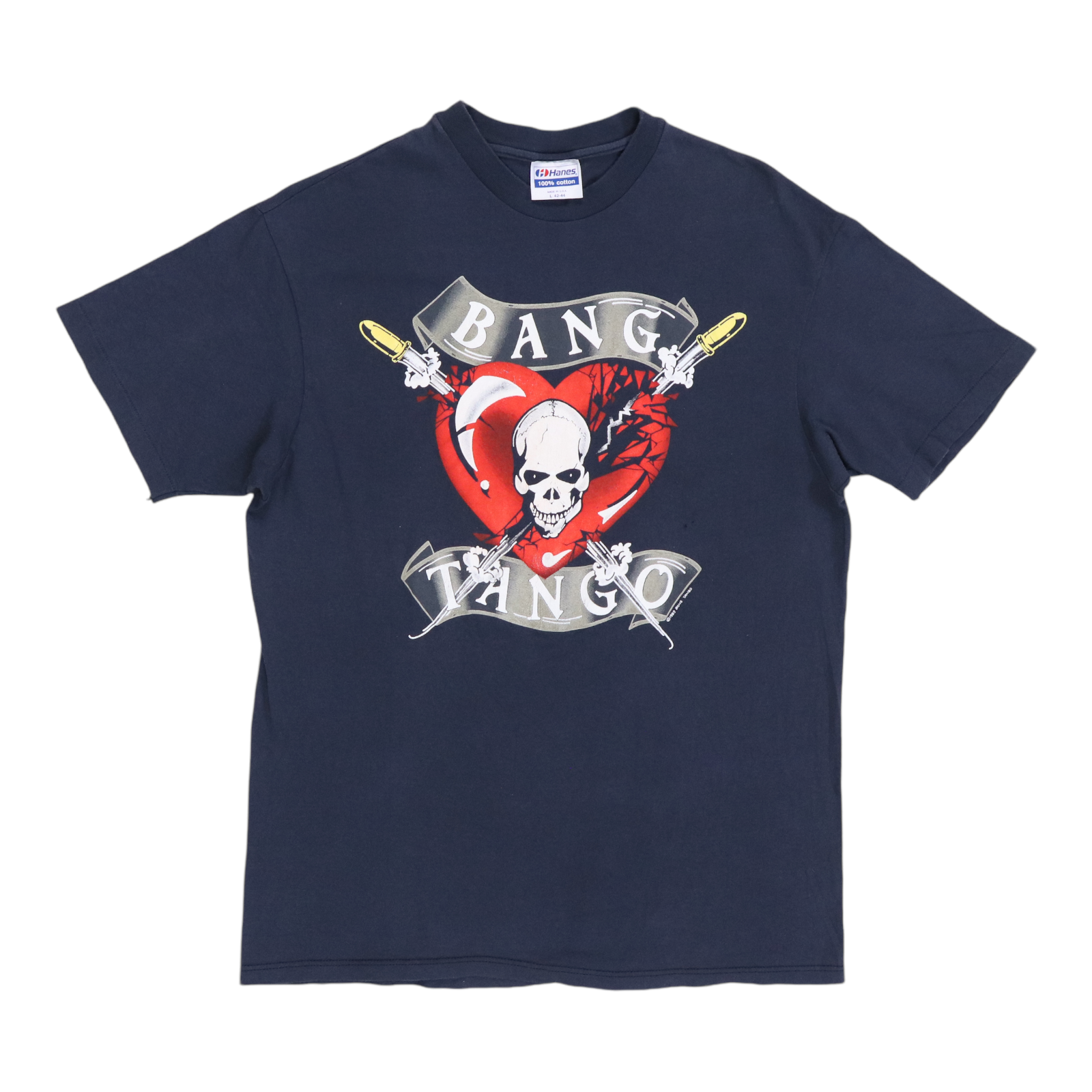 Original vintage 1989 Bang Tango Psycho Caf√© Tour Shirt | WyCo Vintage
