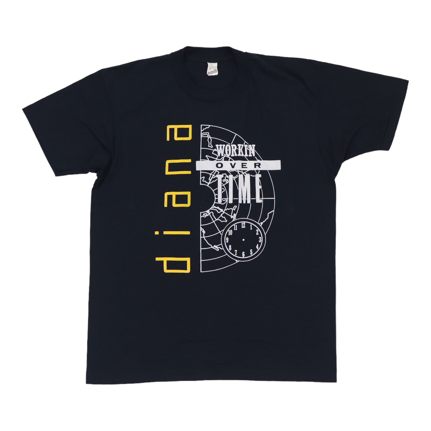 Original vintage 1989 Diana Ross Workin Overtime Shirt | WyCo Vintage