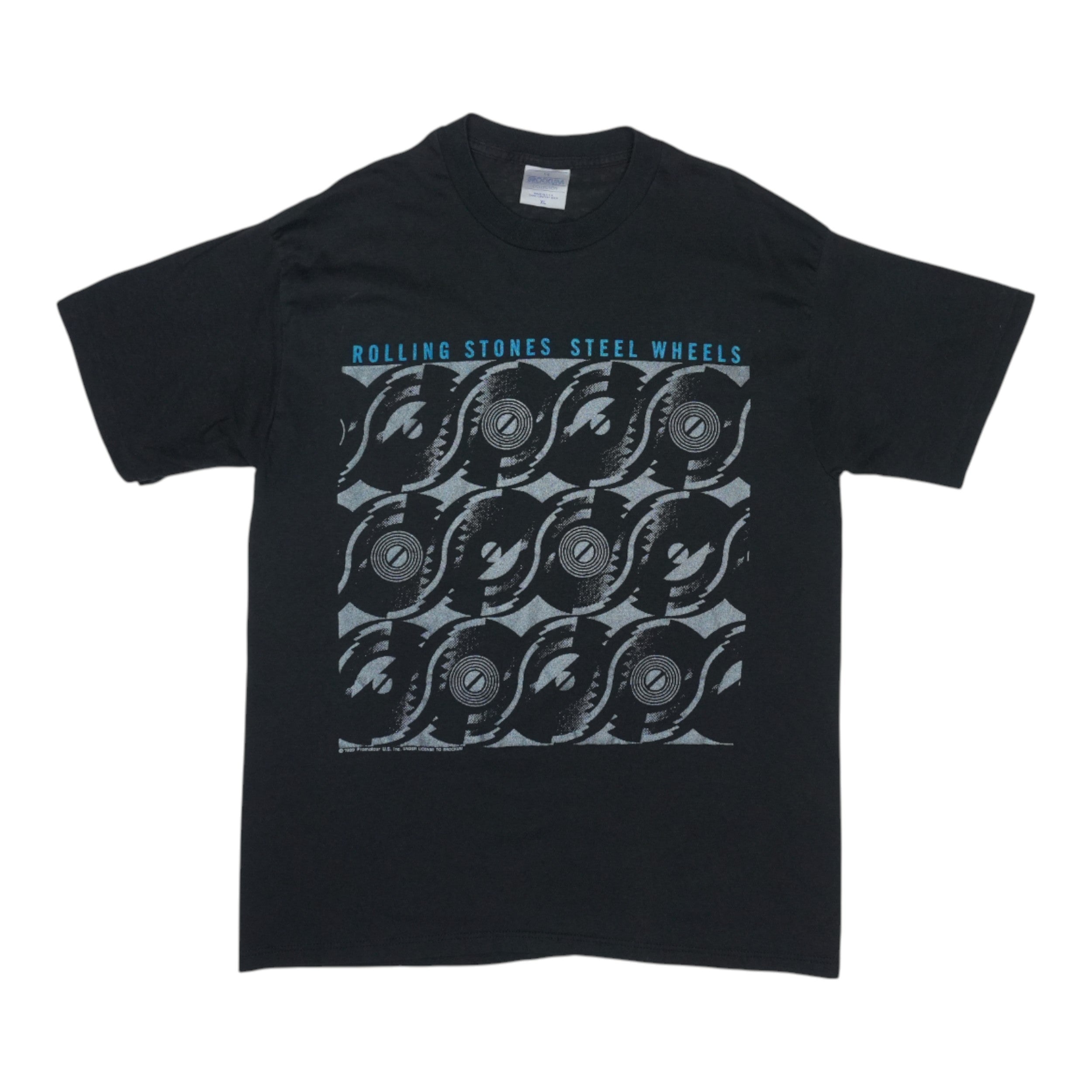 1989 Rolling Stones Steel Wheels Tour Shirt | Authentic Vintage Tee ...