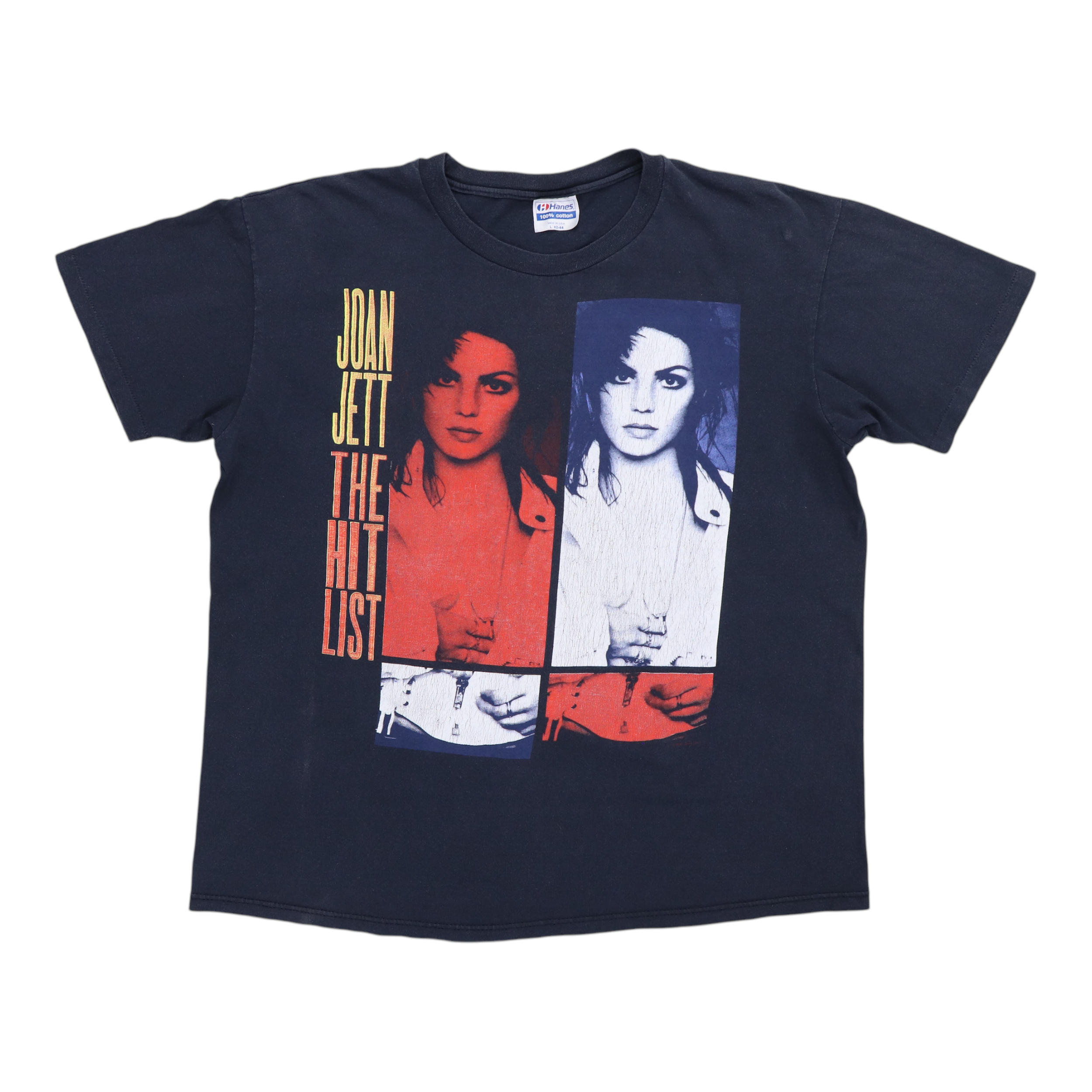 1990 Joan Jett The Hit List Tour Shirt | Authentic Vintage Tee – WyCo ...