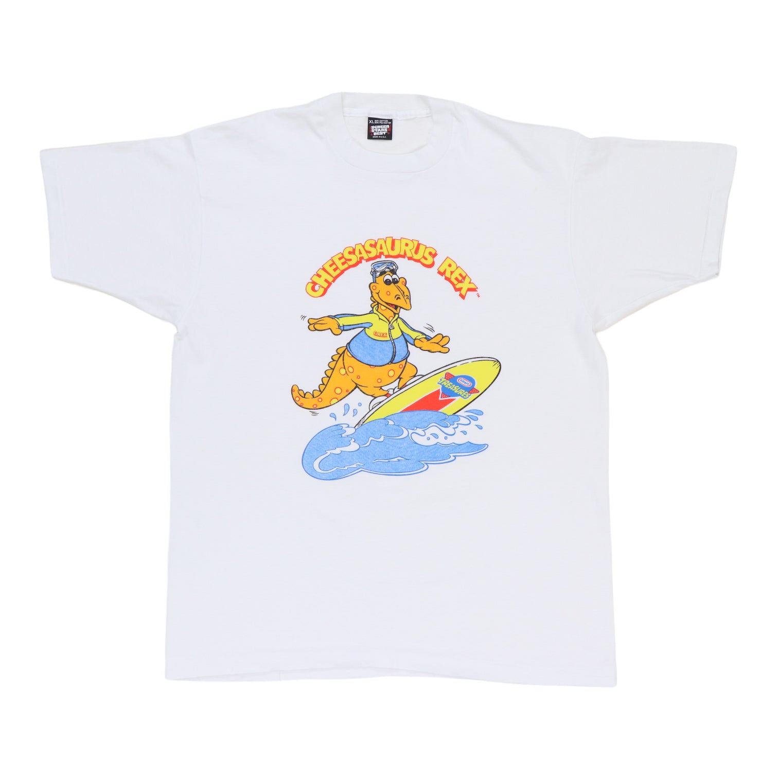 Original vintage 1990s Cheesasaurus Kraft Macaroni And Cheese Shirt ...