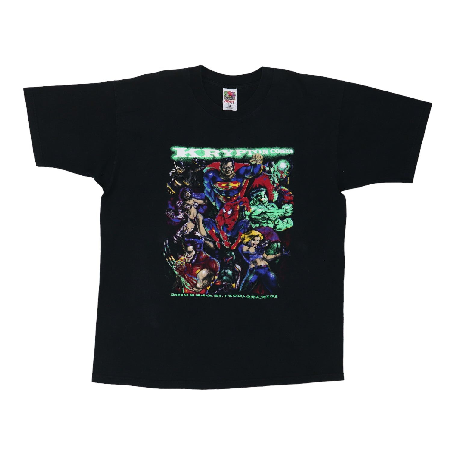 Original vintage 1990s Krypton Comics Shirt | WyCo Vintage