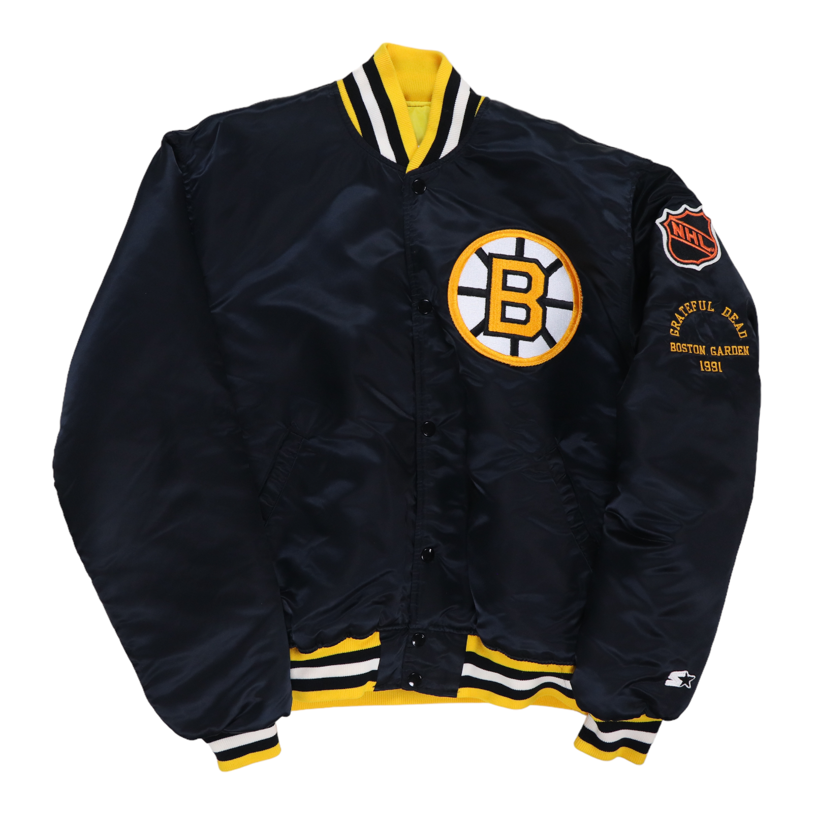 Original vintage 1991 Grateful Dead Boston Bruins Concert Jacket | WyCo ...