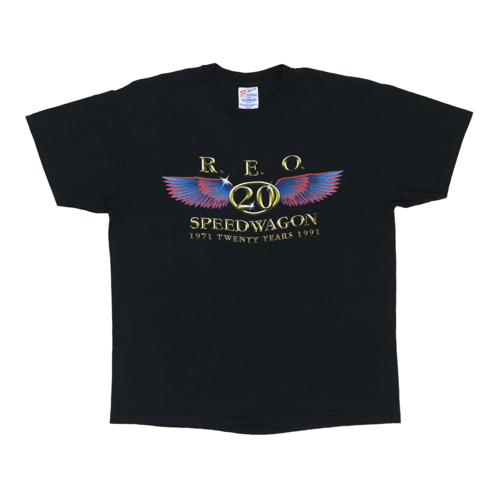 1991 REO Speedwagon Tour Shirt – WyCo Vintage
