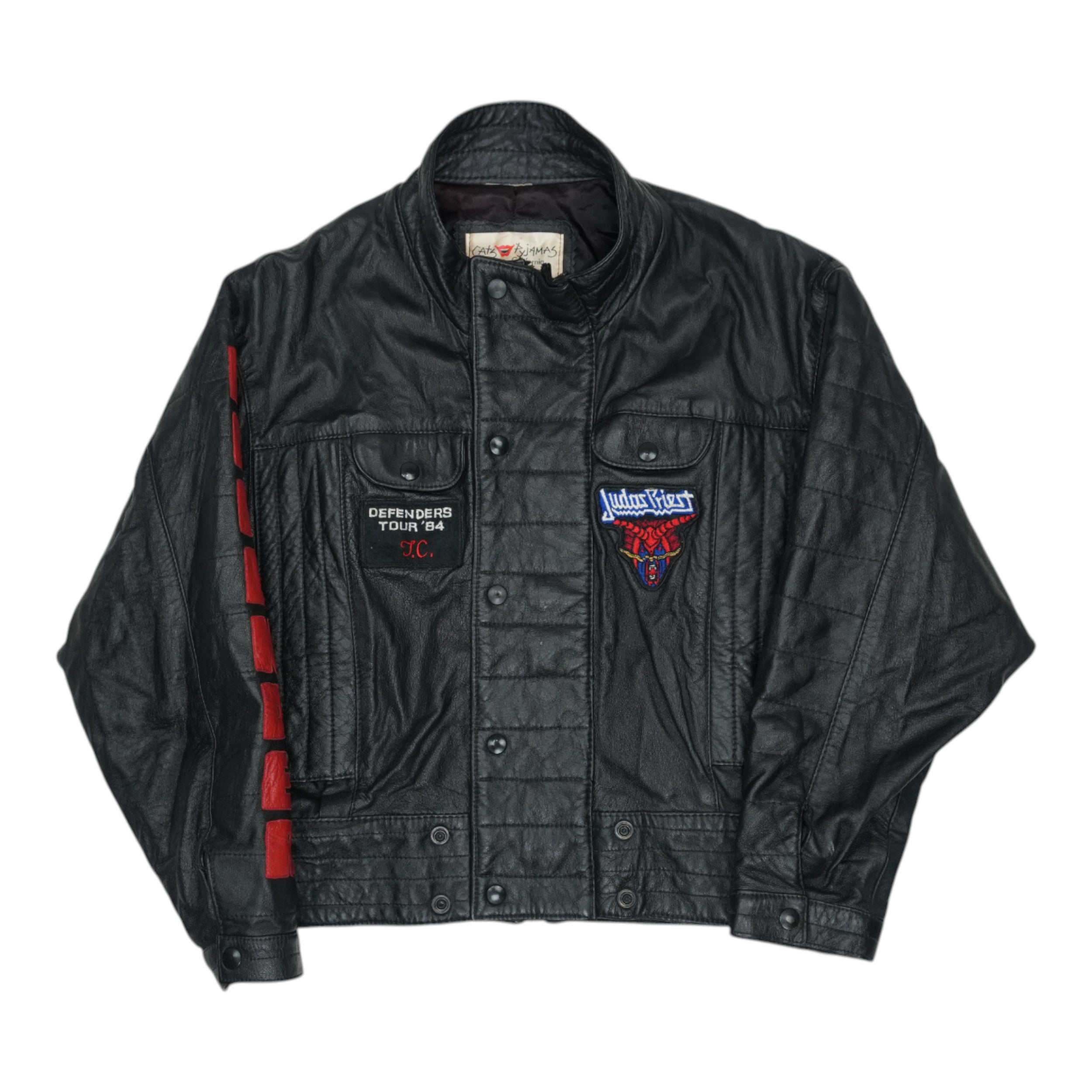 1984 Judas Priest Defenders Tour Crew Leather Jacket | Authentic Vi ...