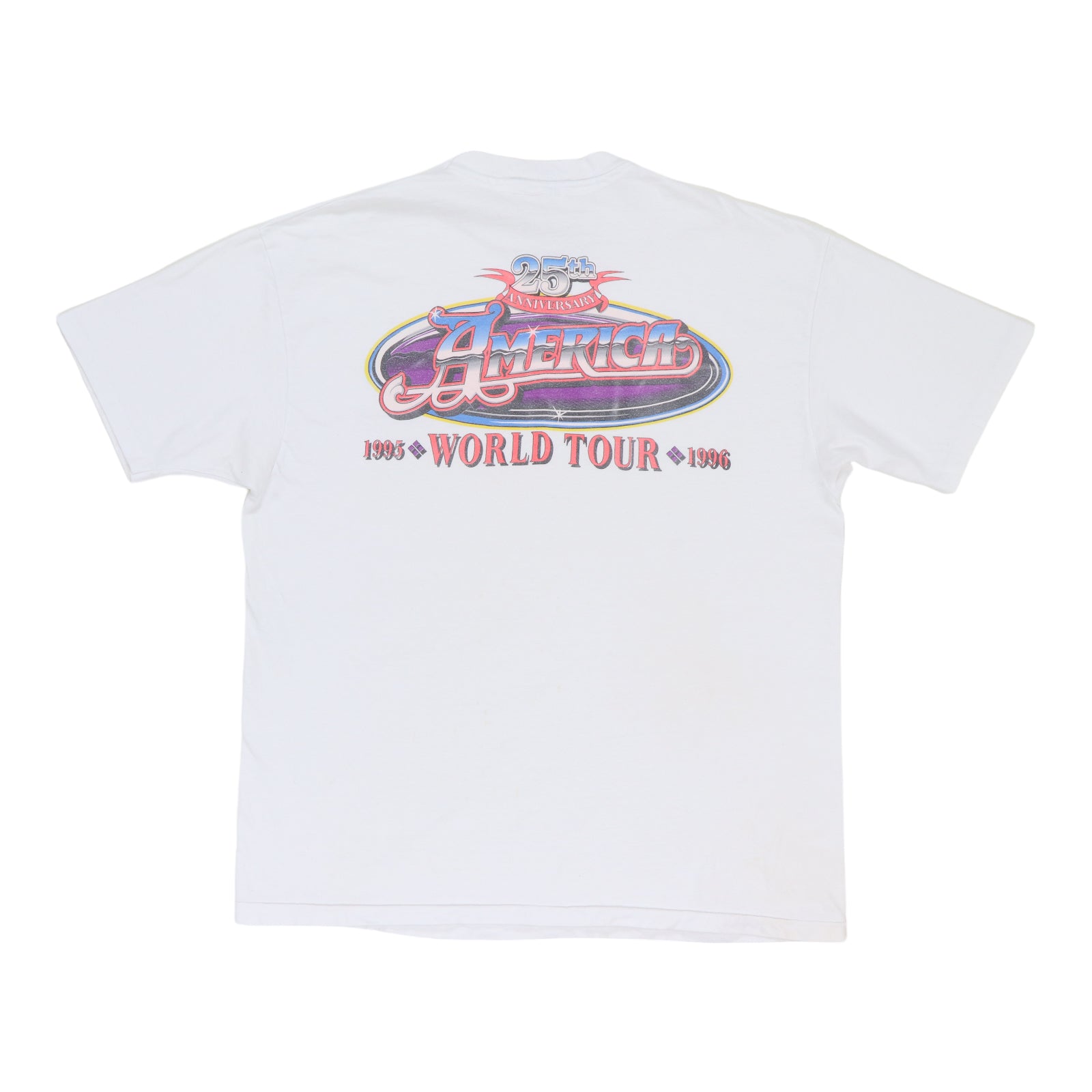 1995 America World Tour Shirt | Authentic Vintage Tee – WyCo Vintage