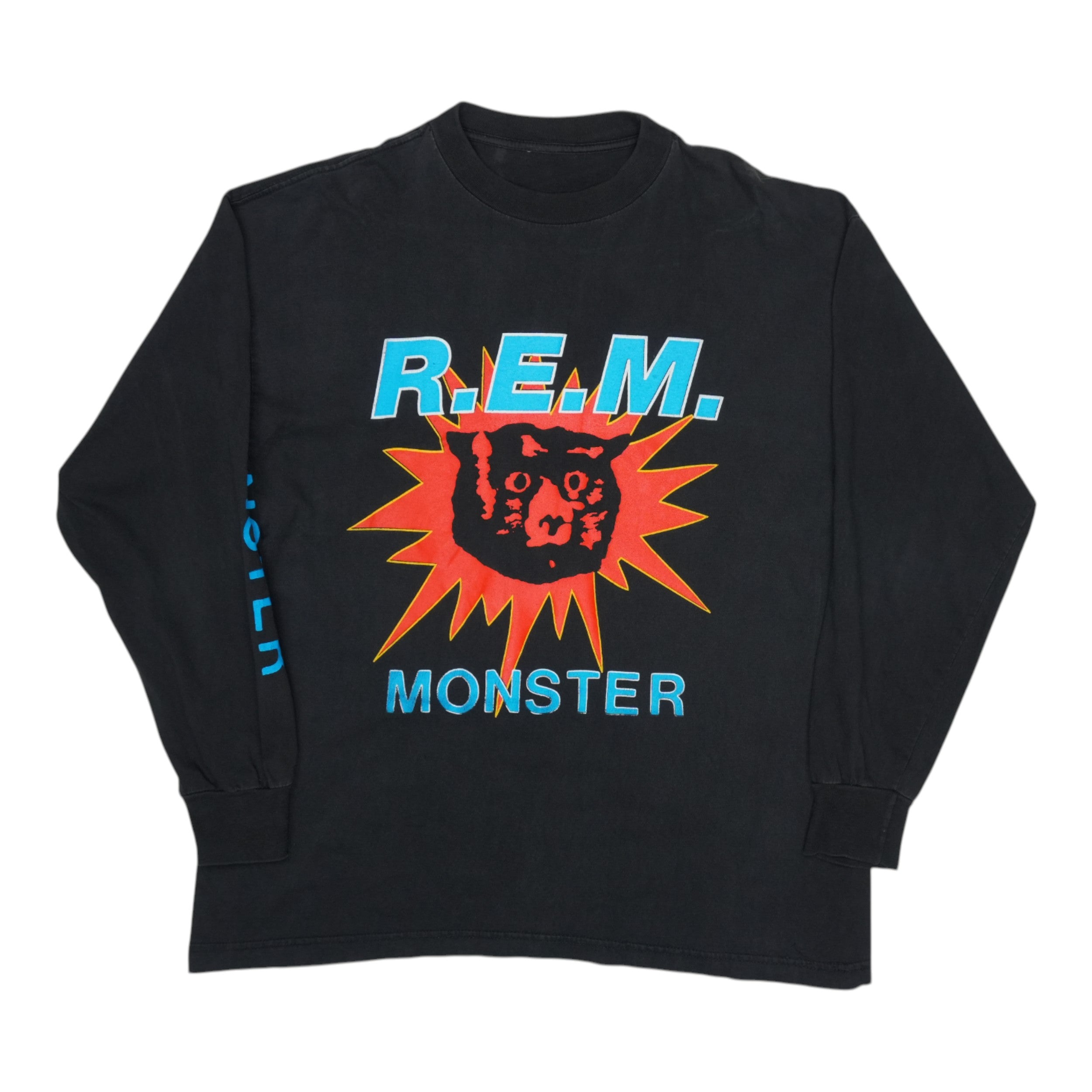 Vintage 1995 REM Monster Long Sleeve Shirt Shirt | WyCo Vintage