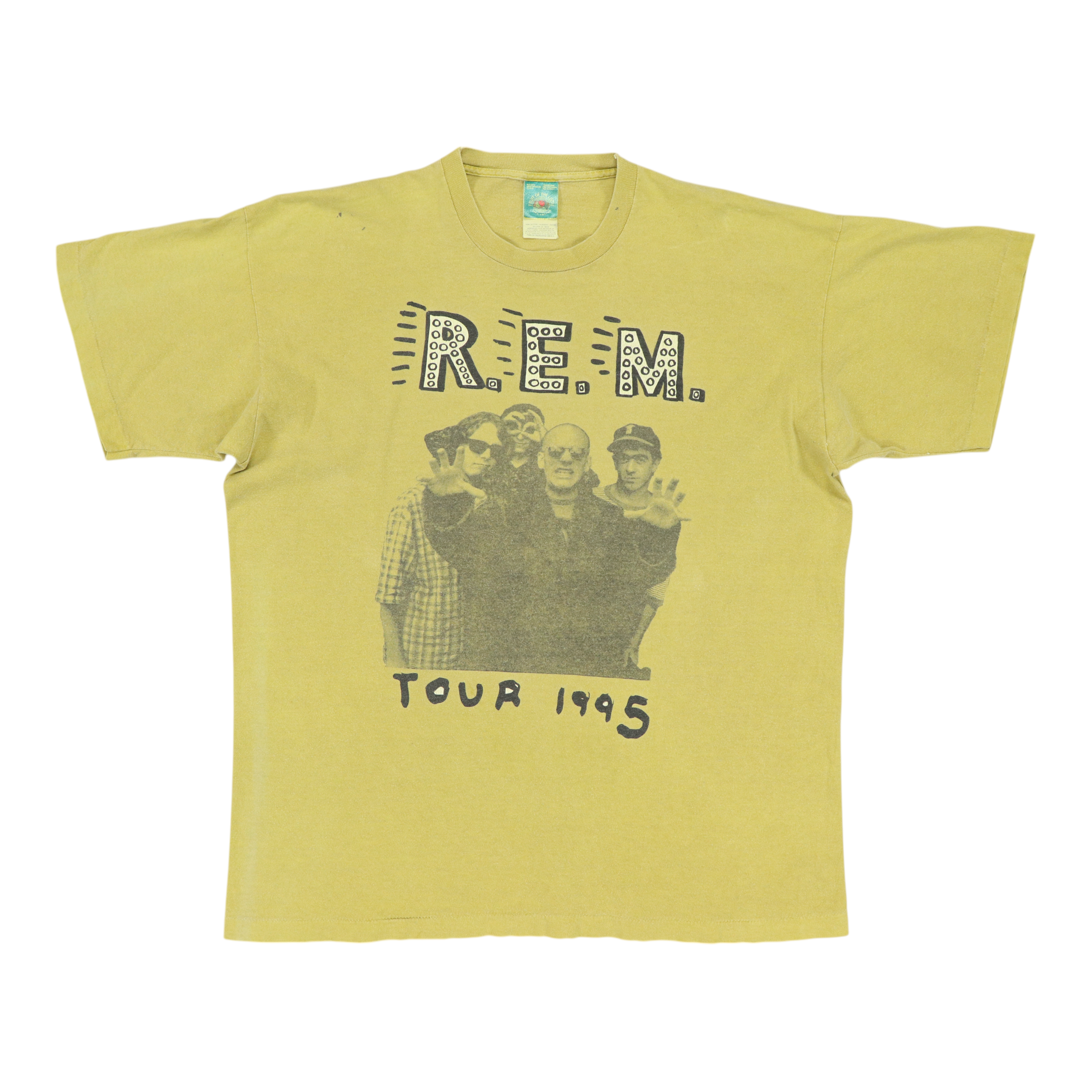 Vintage 1995 REM Monster Tour Shirt | Authentic Vintage Tee – WyCo Vintage