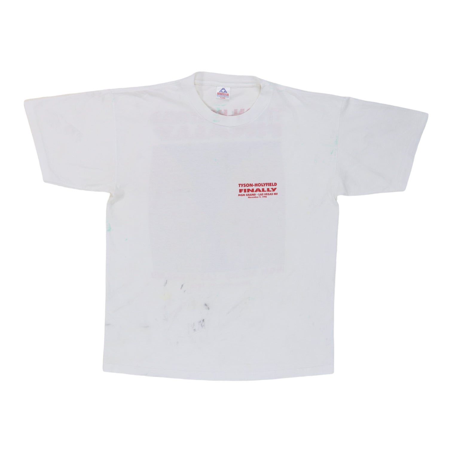 1996 Mike Tyson Evander Holyfield MGM Grand Shirt – WyCo Vintage