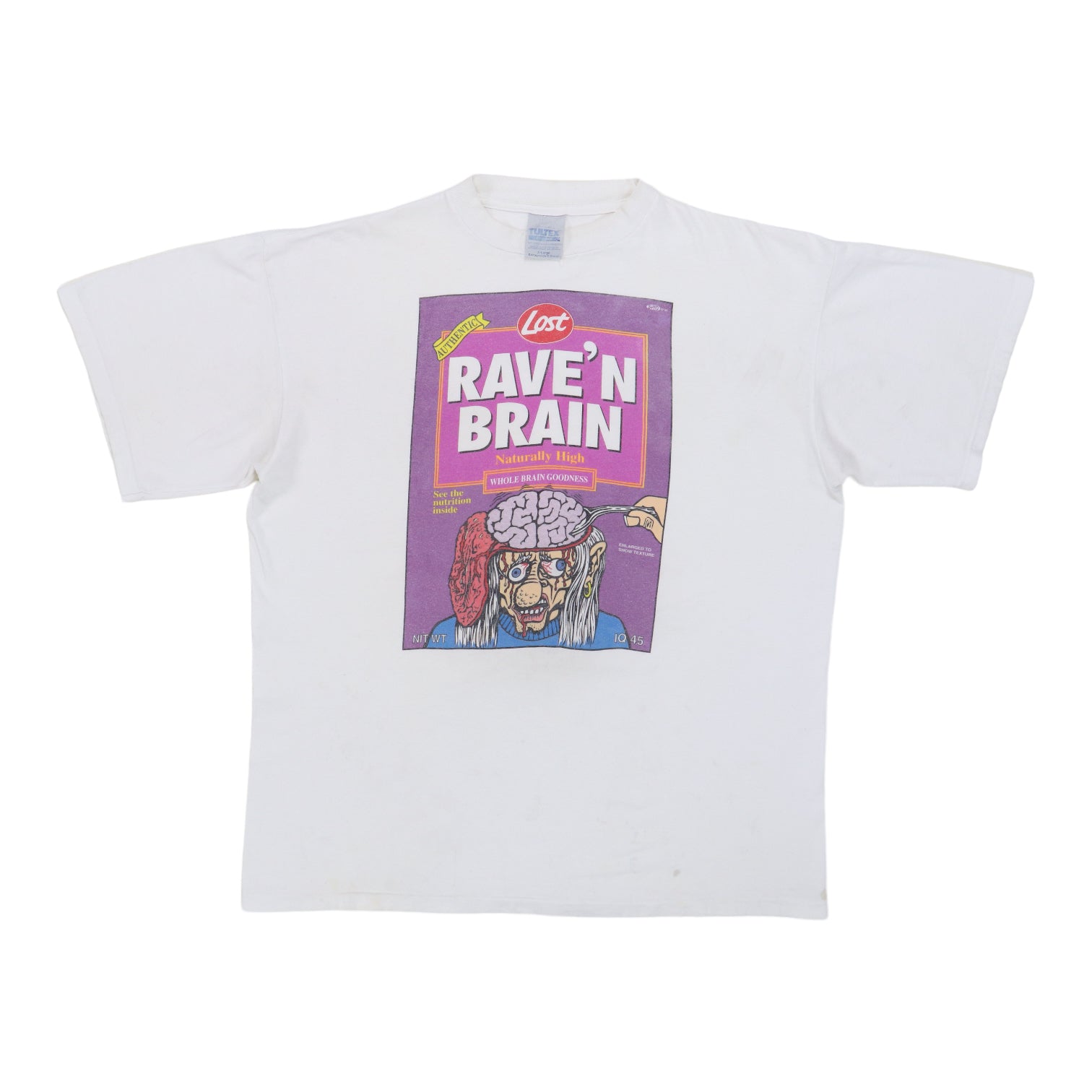 1996 Rave'N Brain Shirt – WyCo Vintage