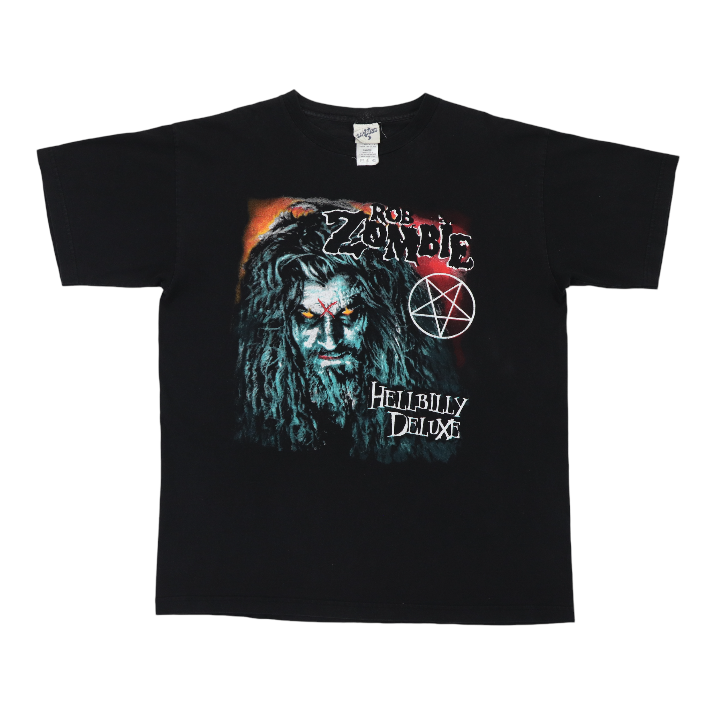 Shop Vintage 1998 Rob Zombie Hellbilly Deluxe Tour Shirt - Authentic ...
