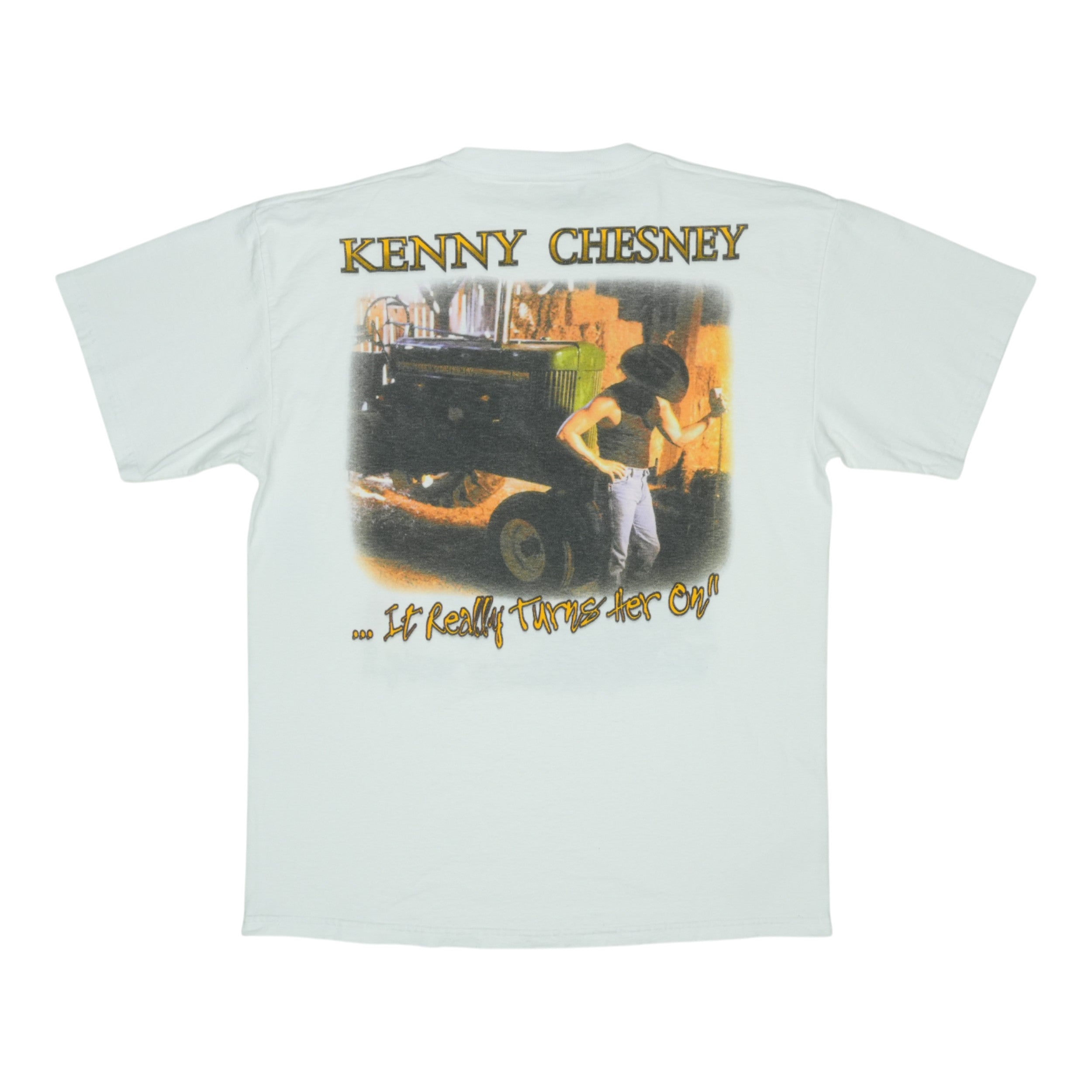 Vintage 1999 Kenny Chesney She Thinks My Tractor's Sexy Shirt Shirt ...