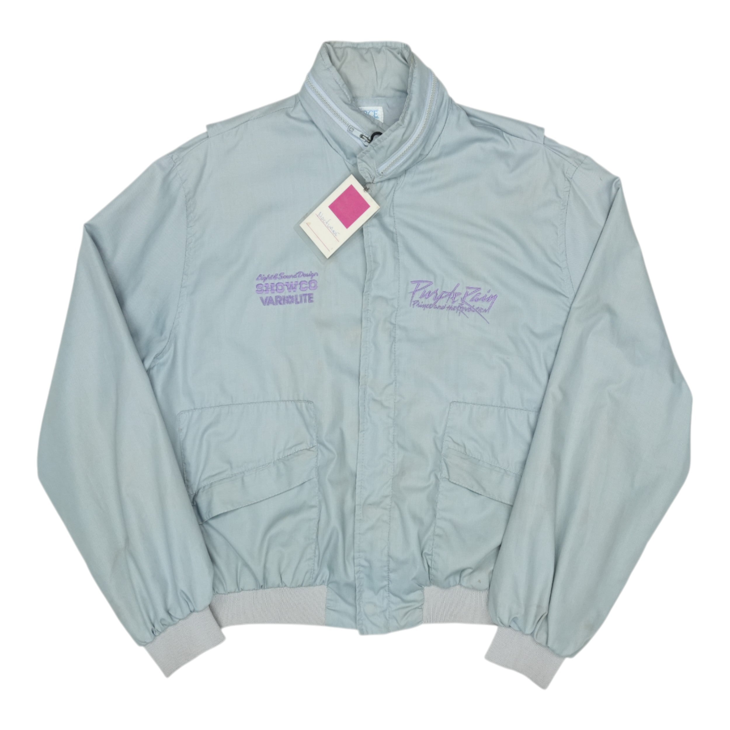 Vintage 1984 Prince Showco Purple Rain Crew Jacket ‚Äì WyCo – WyCo Vintage