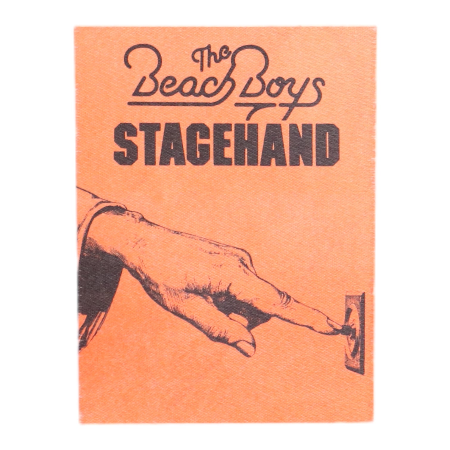 Original vintage 1993 The Beach Boys Stagehand Backstage Pass | WyCo ...