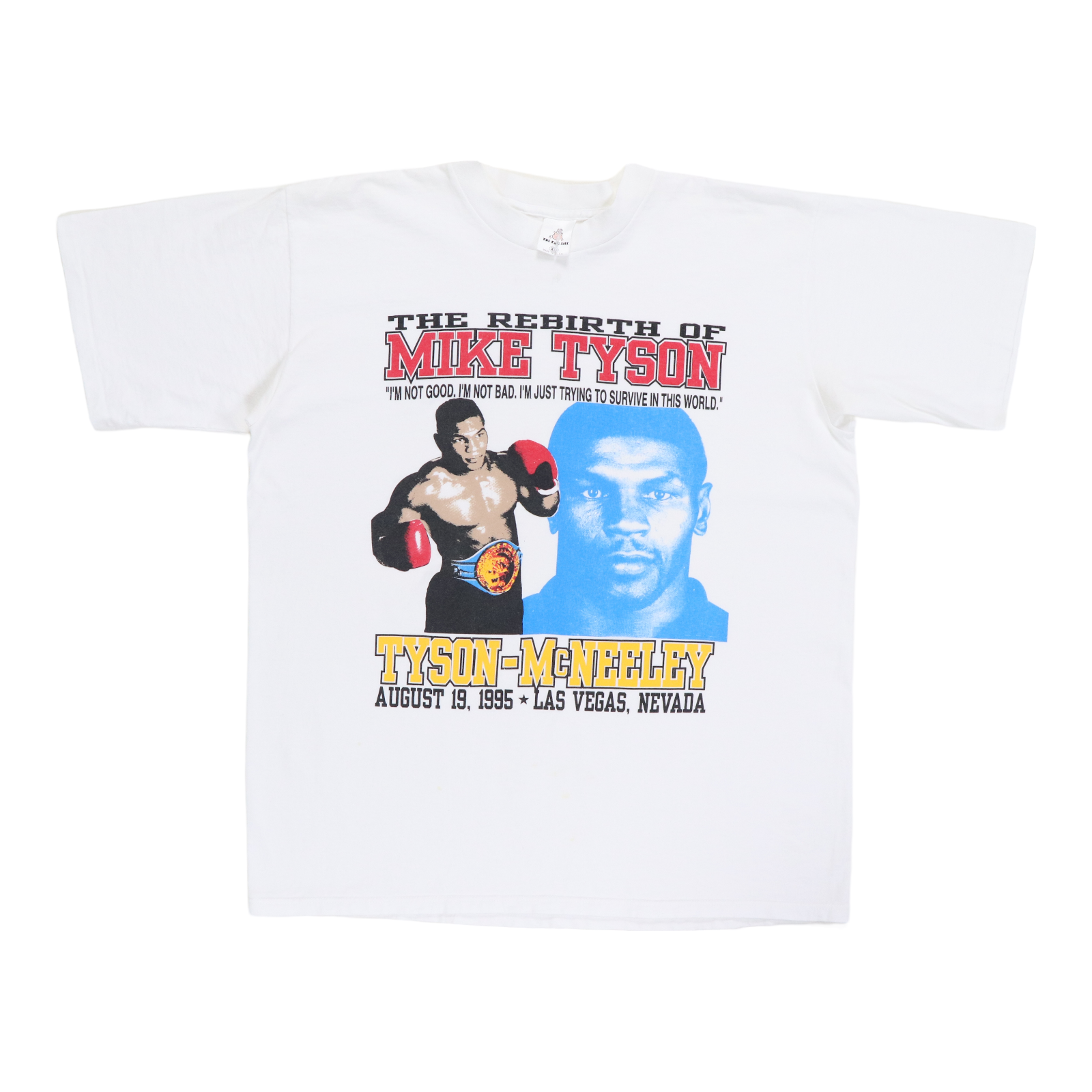 1995 Mike Tyson I'm Good I'm Not Bad Shirt – WyCo Vintage