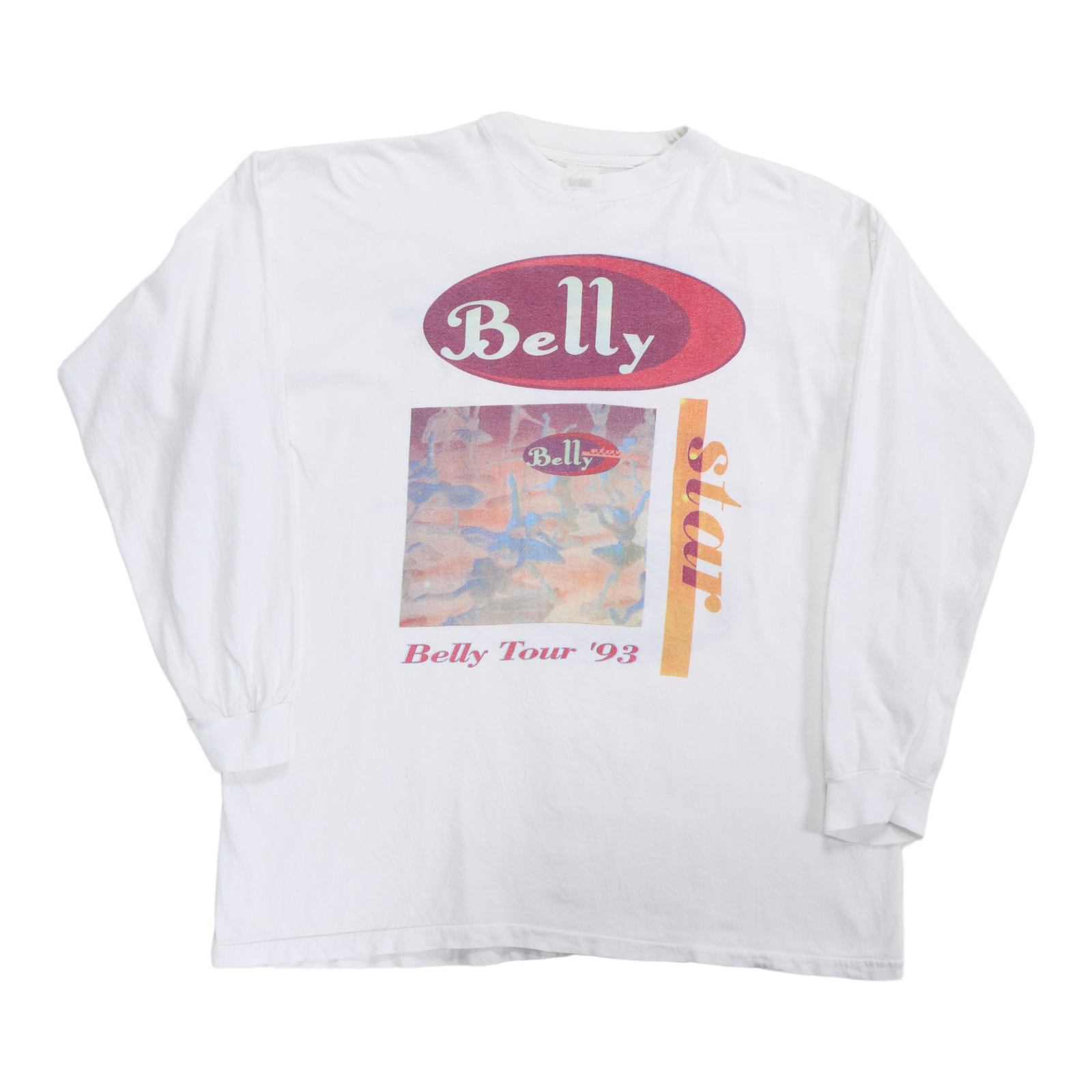 Original vintage 1993 Belly Star Tour Long Sleeve Shirt | WyCo Vintage