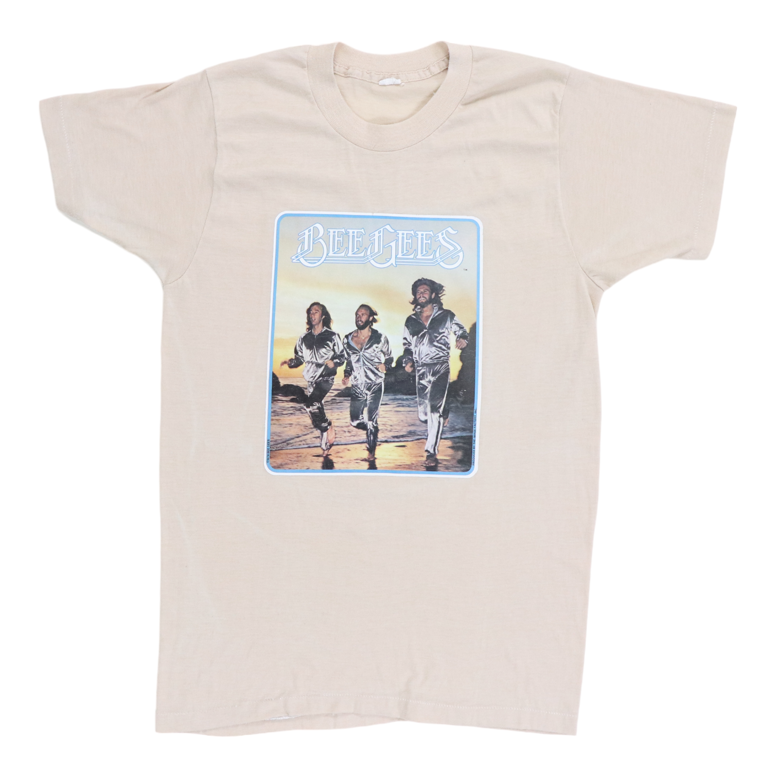 Vintage 1970s Bee Gees Iron On Graphic Shirt – WyCo Vintage