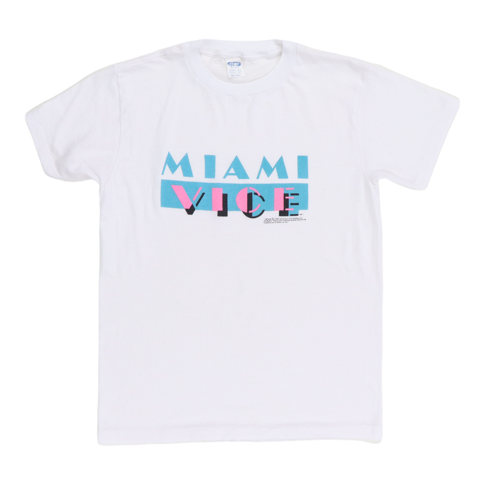 Original vintage 1984 Miami Vice Movie Promo Shirt | WyCo Vintage