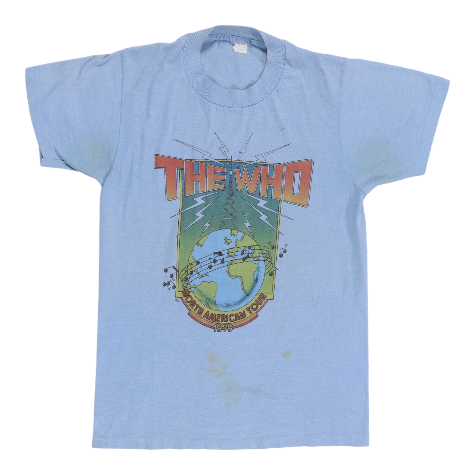 1979 The Who North American Tour Shirt | Authentic Vintage Tee – WyCo ...
