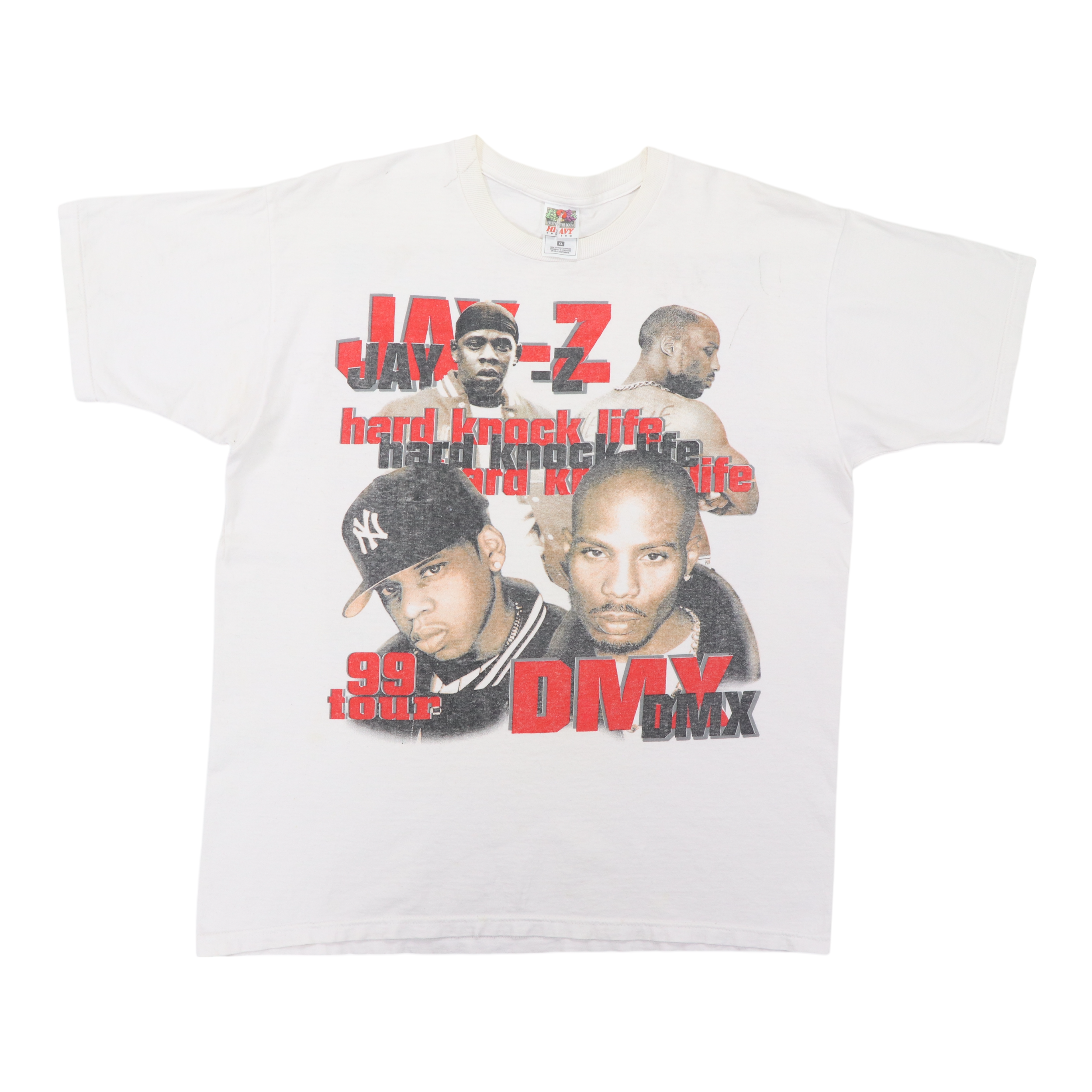 1999 Jay-Z DMX Hard Knock Life Tour Shirt - Original Vintage Tee, Fast ...