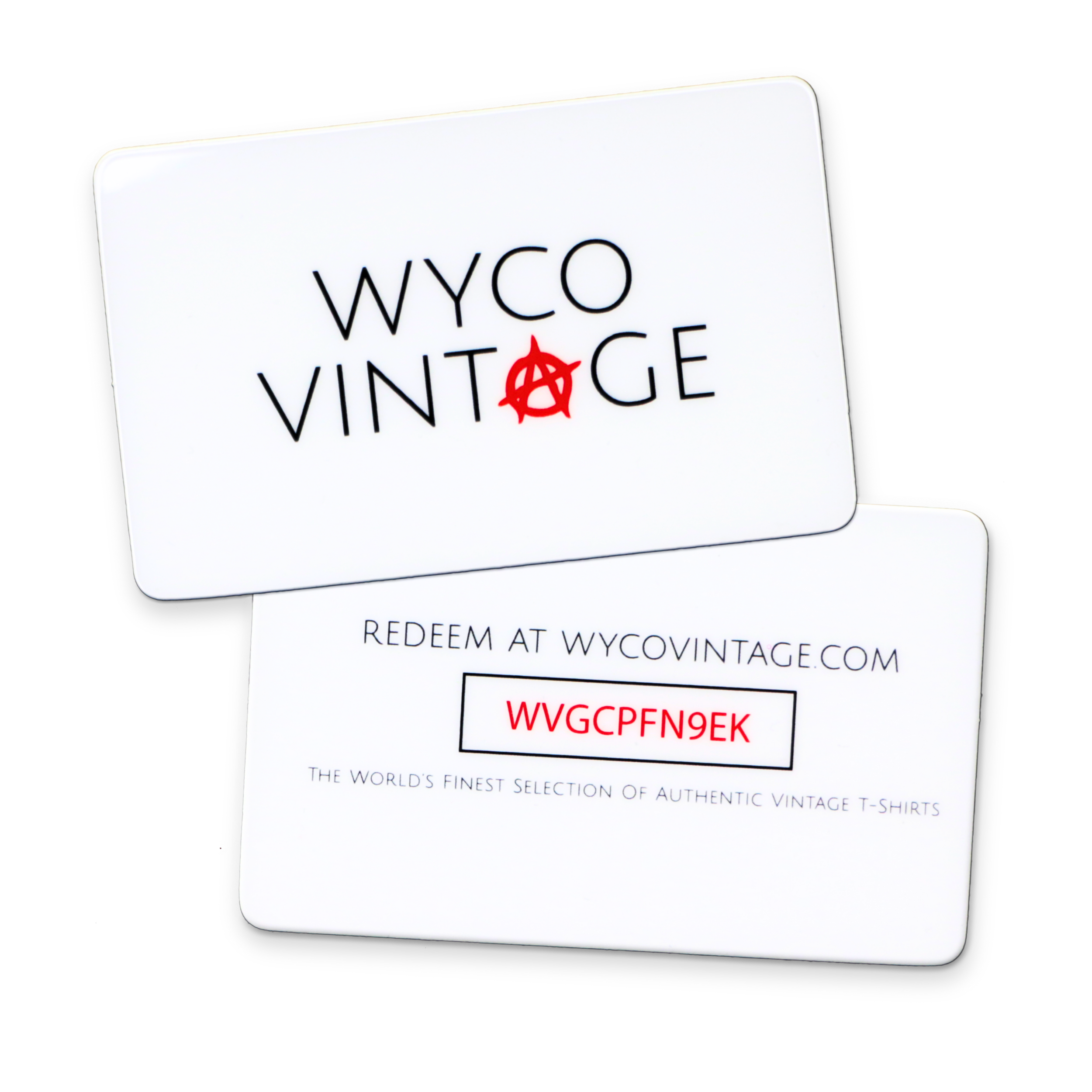 WyCo Vintage Gift Card | Authentic Vintage Tee